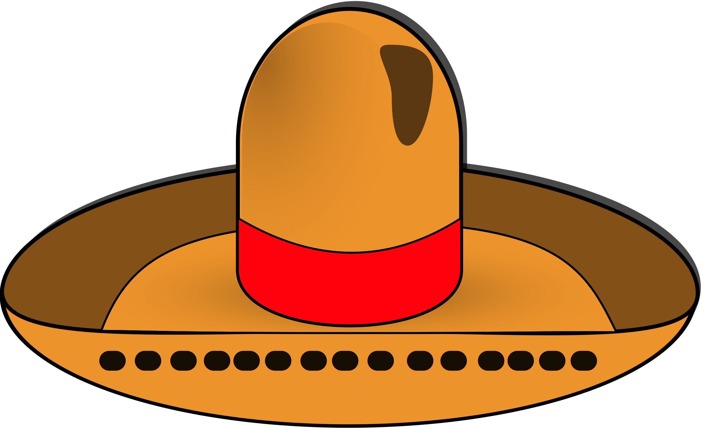 Clipart - sombrero dave pena 01