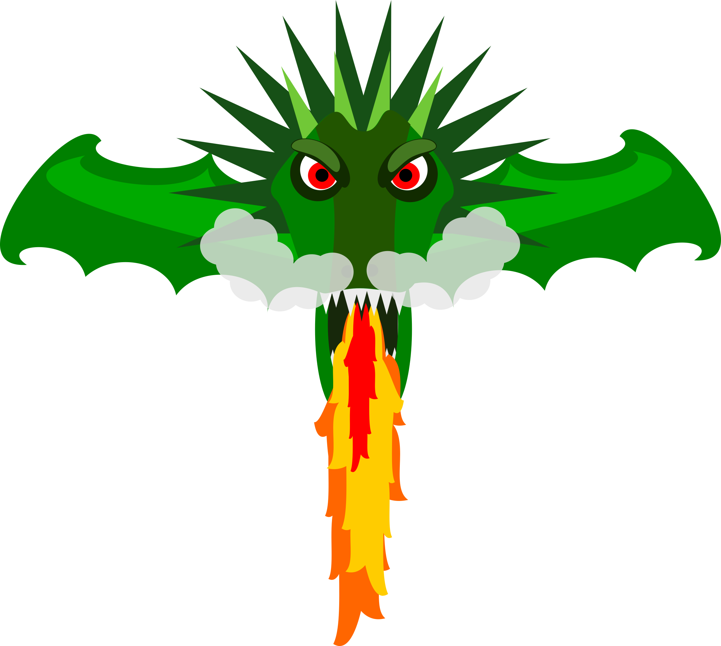 Clipart - Dragon