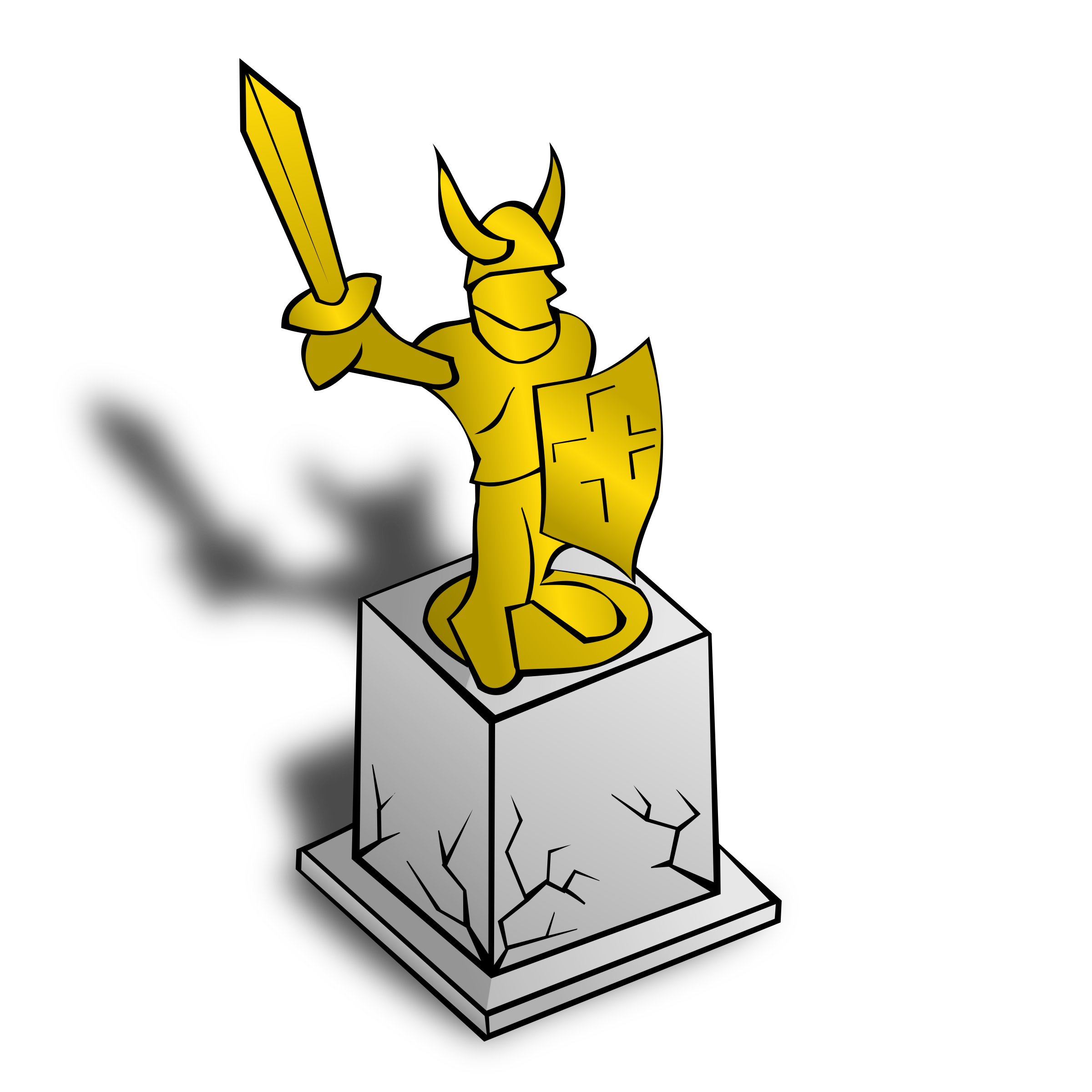 Clipart - RPG map symbols: Statue