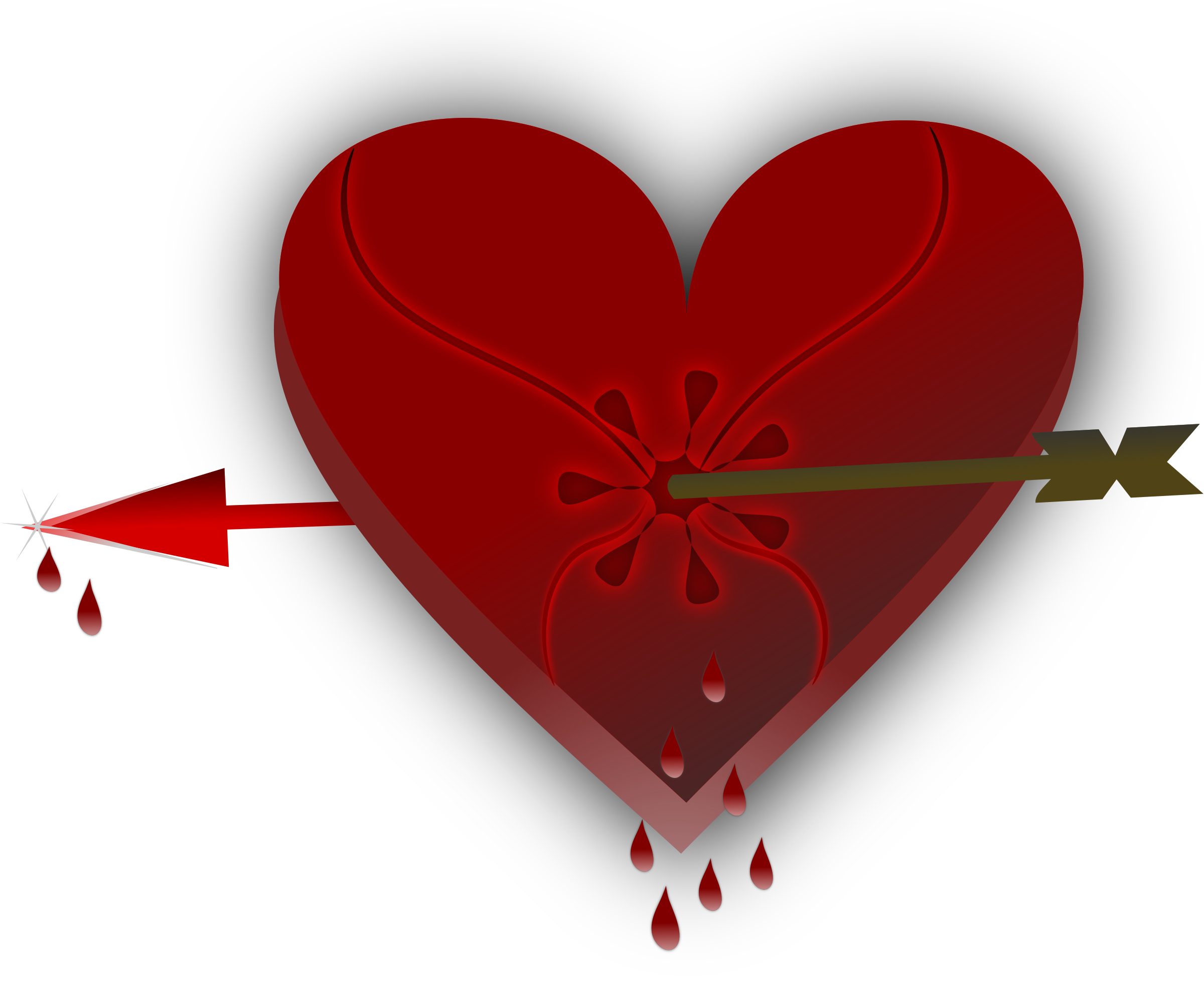 Clipart - Broken Heart 3