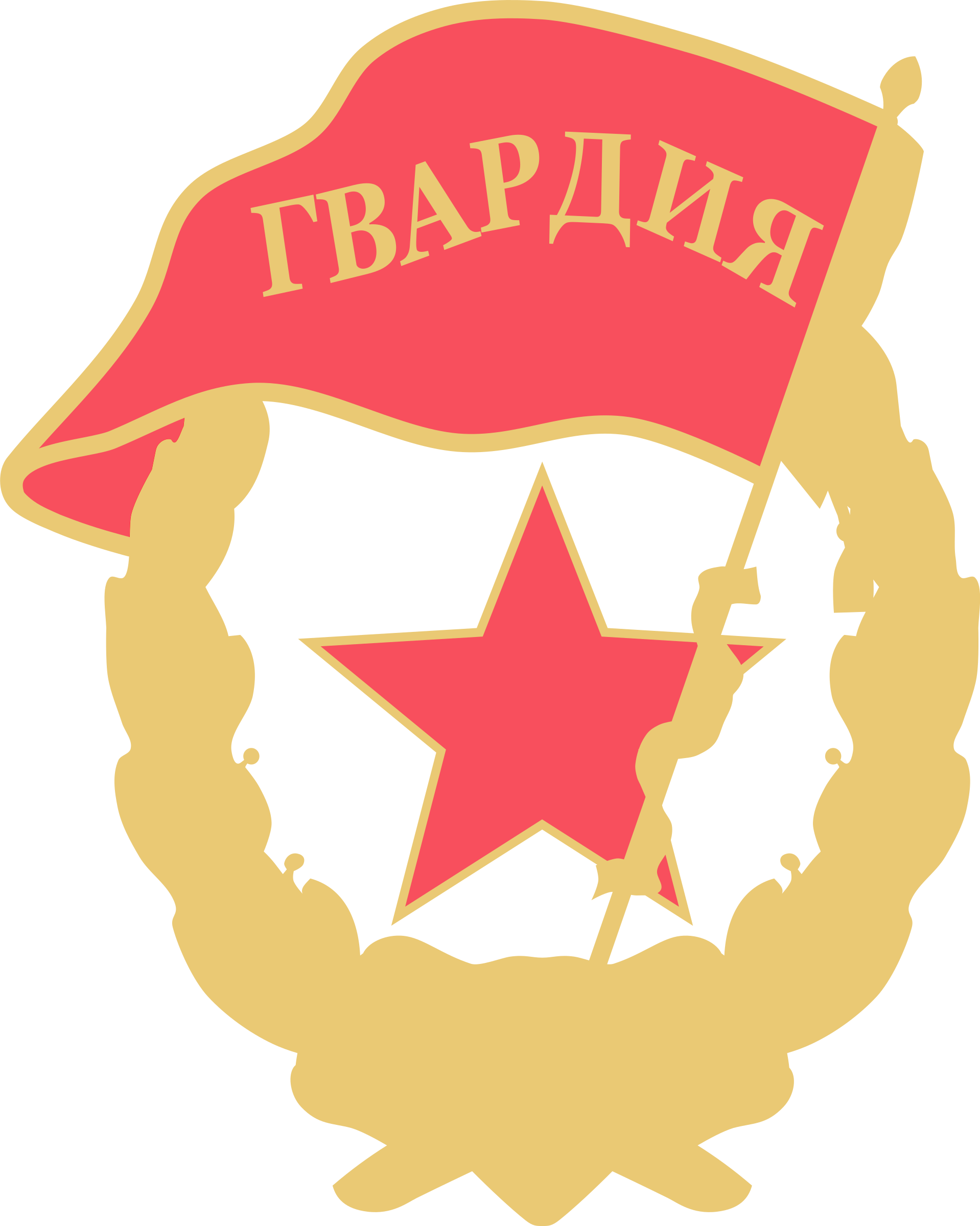 Clipart - Soviet Guards Badge