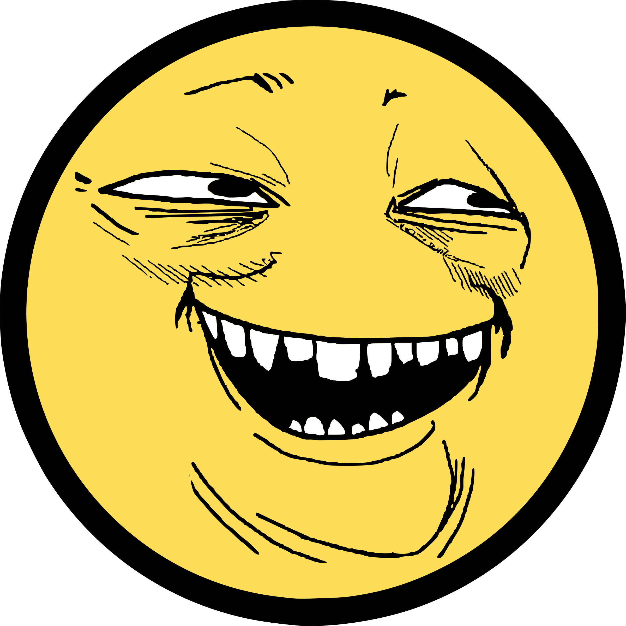 Clipart No One Is Right Smile