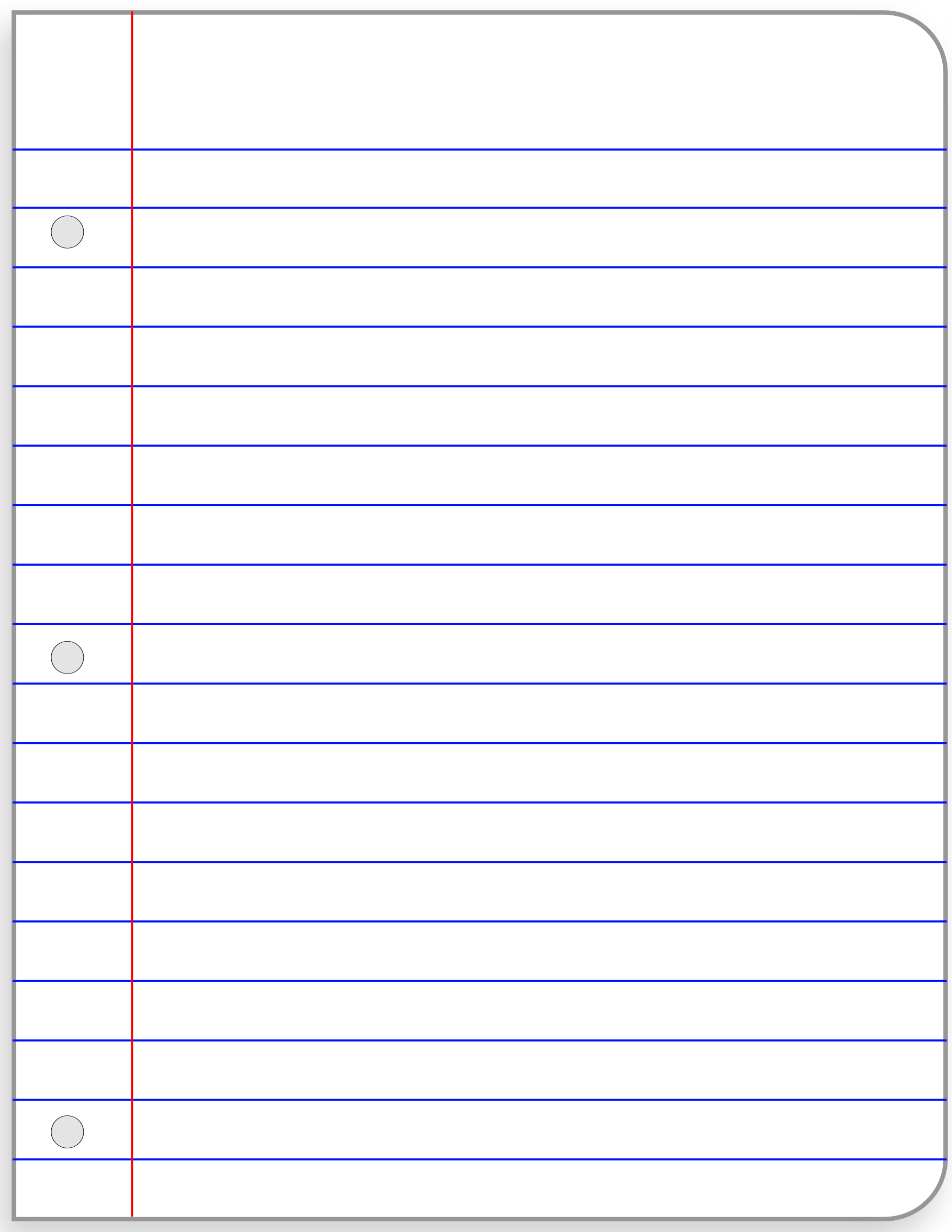 Clipart Loose Leaf Paper