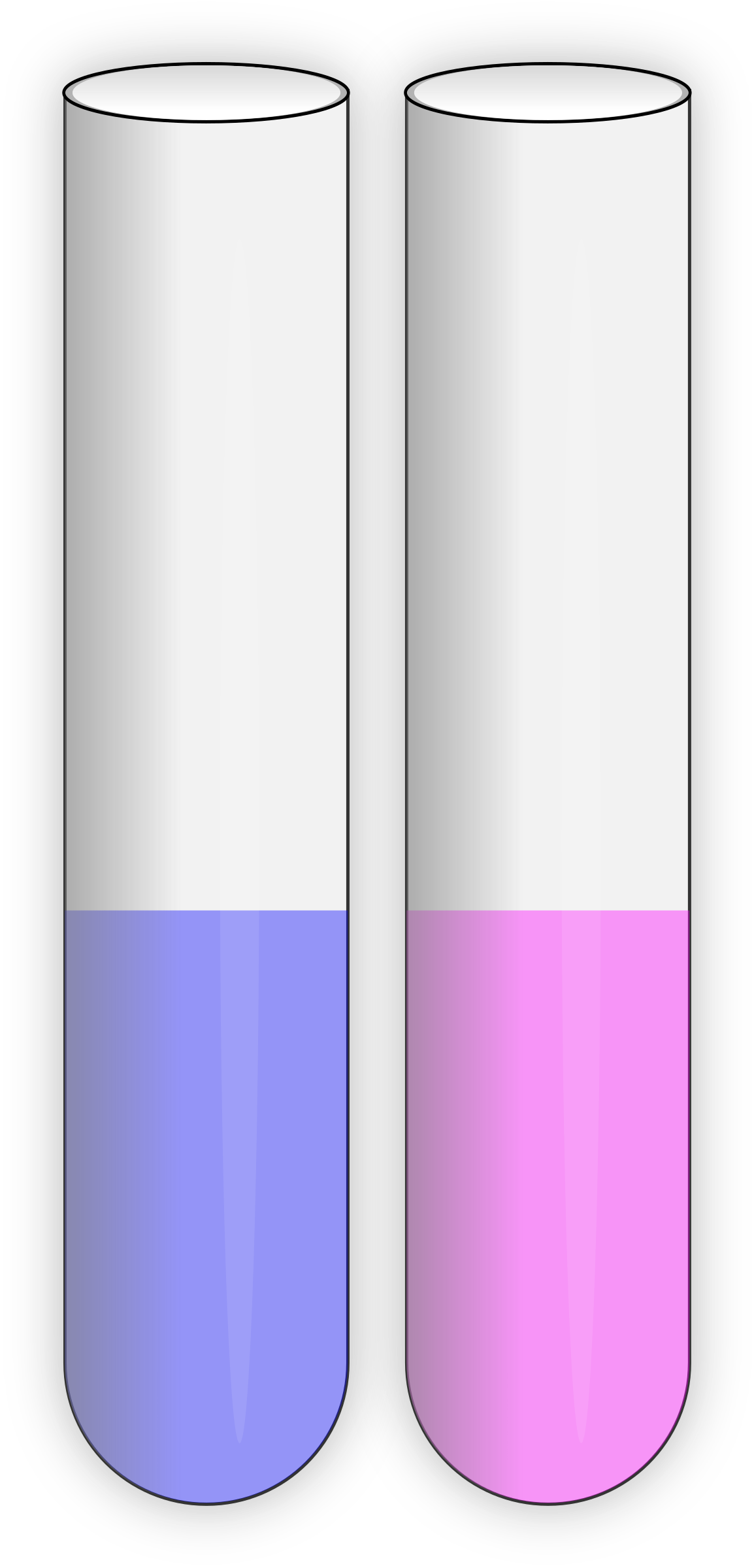 Clipart - Test Tubes (Open)