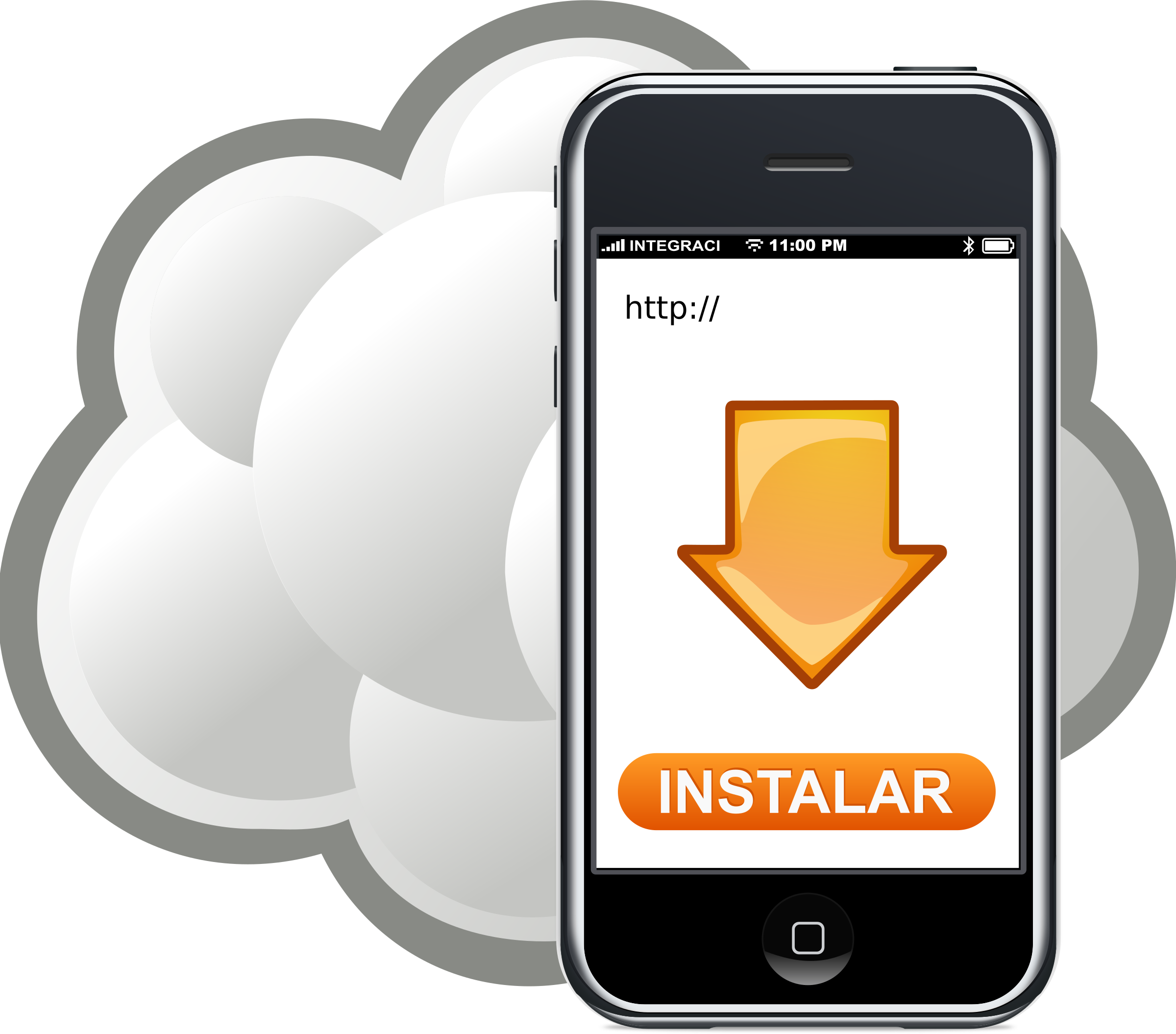 Clipart IPhone Download App