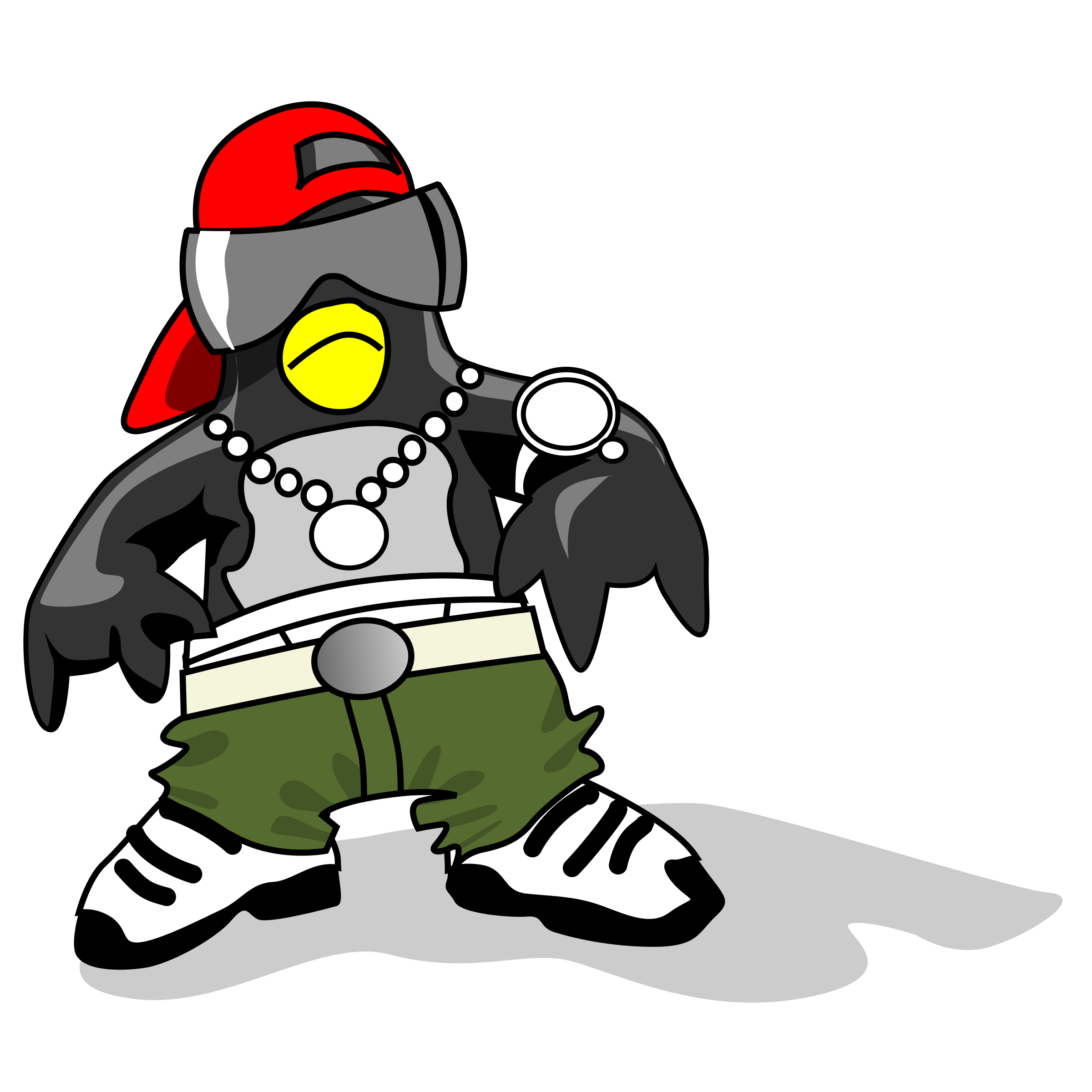 Clipart - Hip-Hop Tux