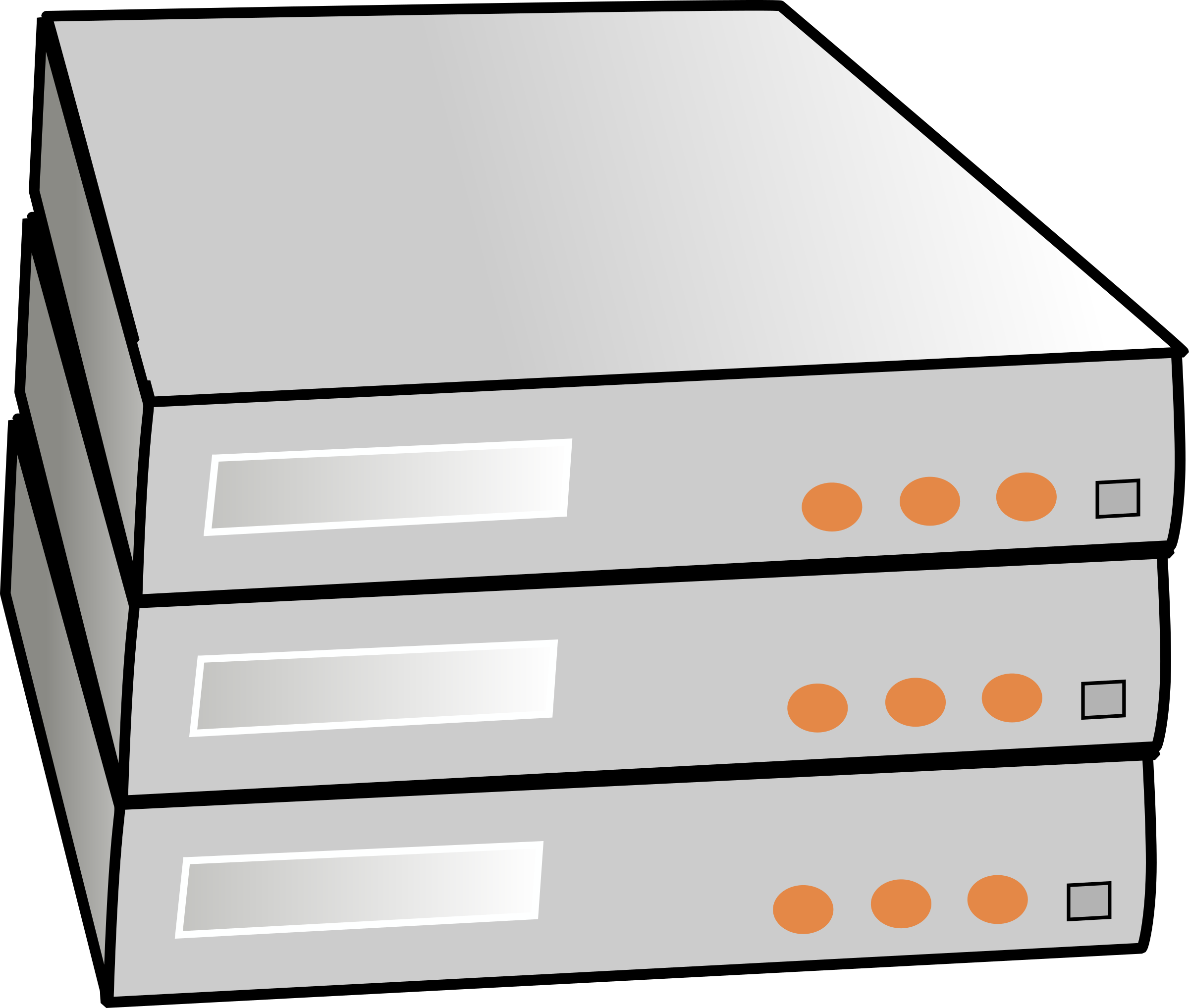 Clipart - stacked-servers