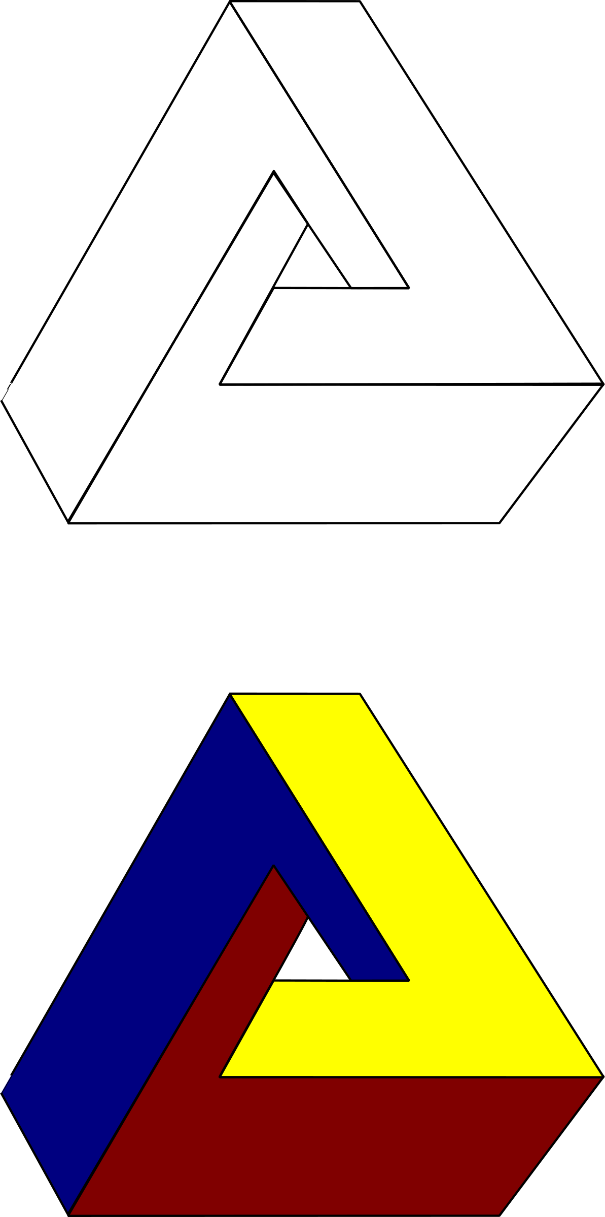 Clipart - Triangle infernal