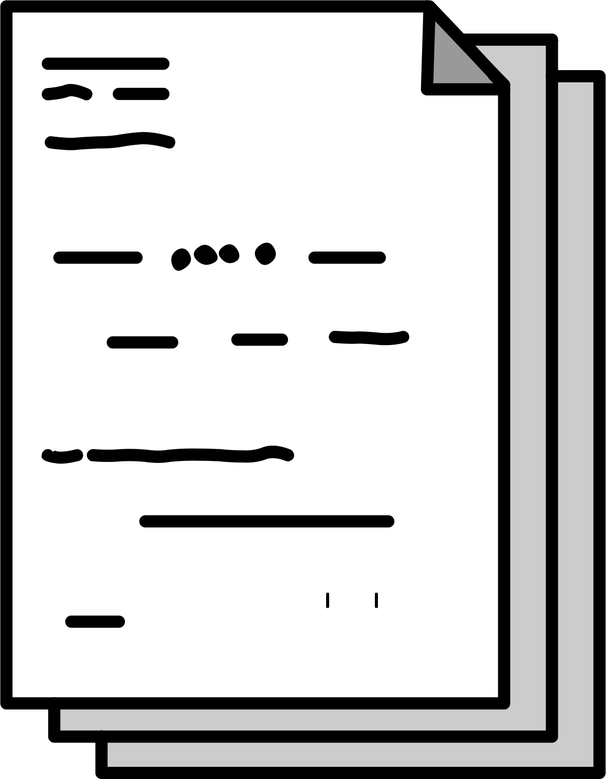 Clipart - Files Labelled