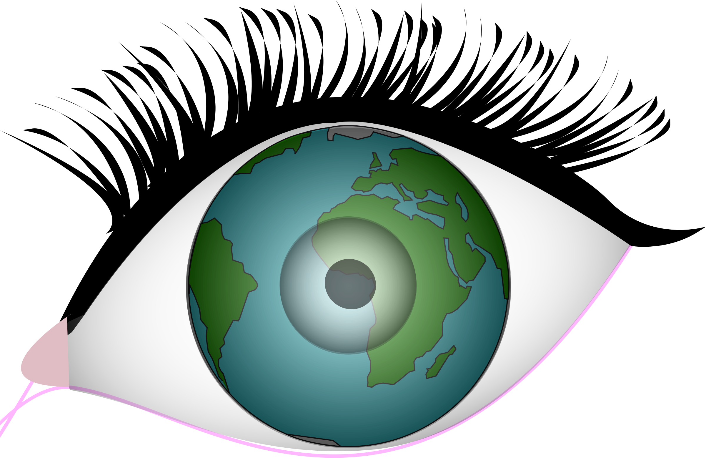 Clipart - eyes of the earth