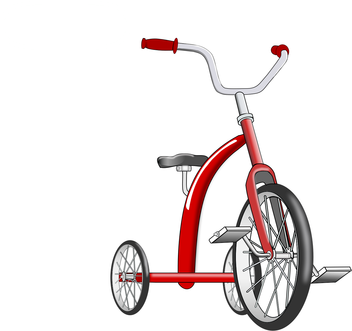 Clipart - tricycle - final