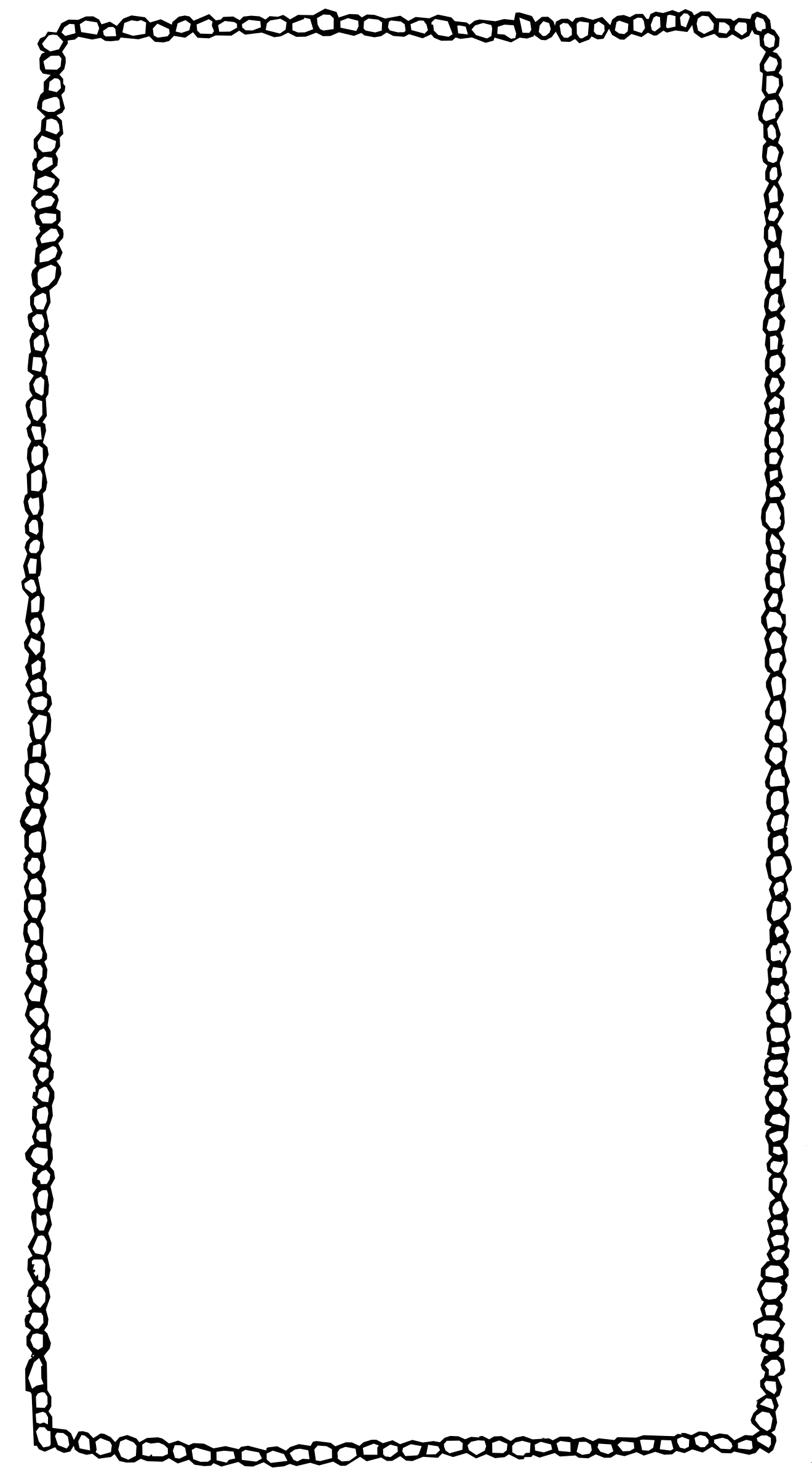 Clipart - Pebble Border 1