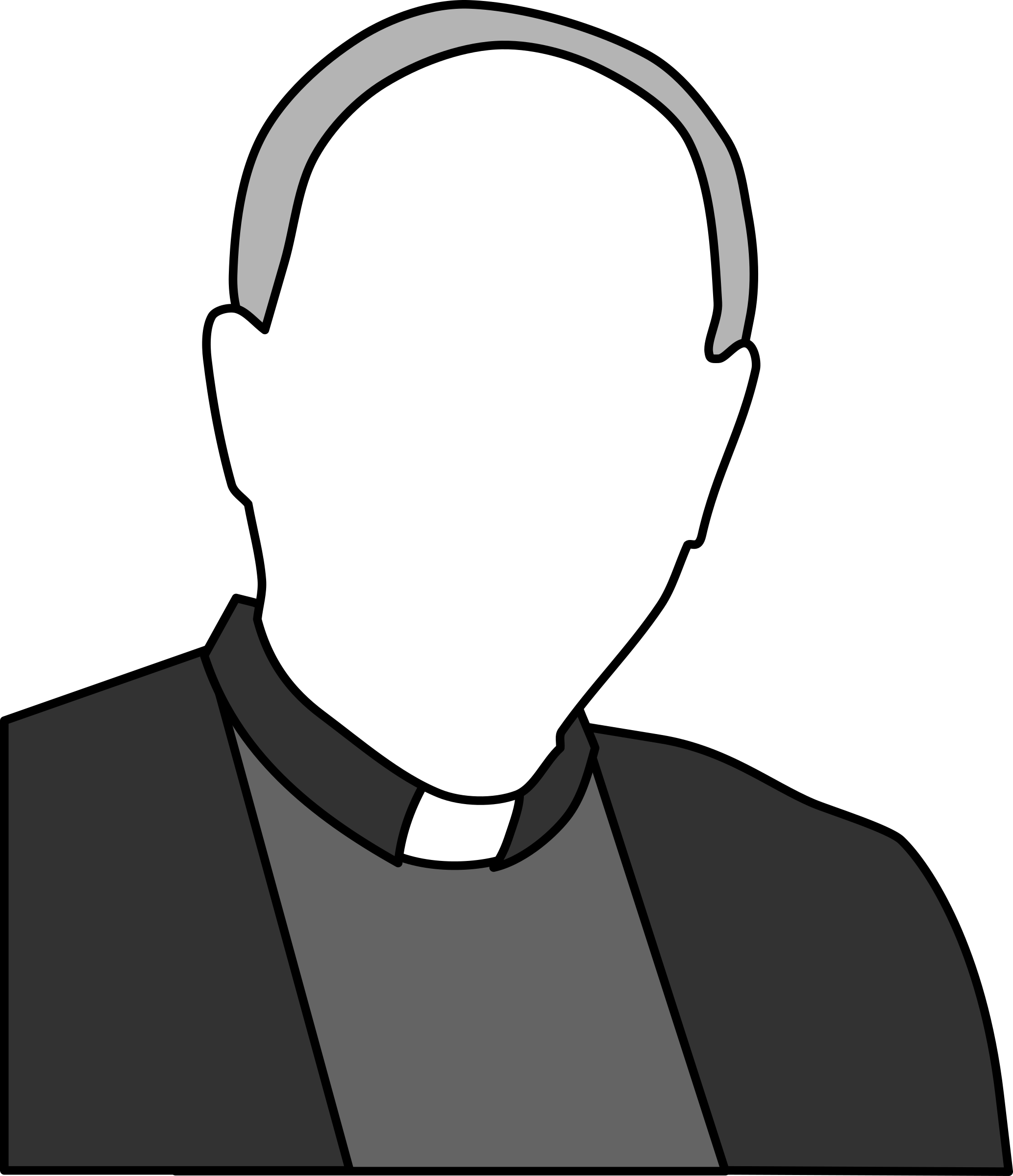 Clipart - priest
