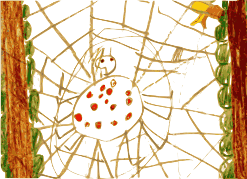 Clipart Kindergarten Art Spider