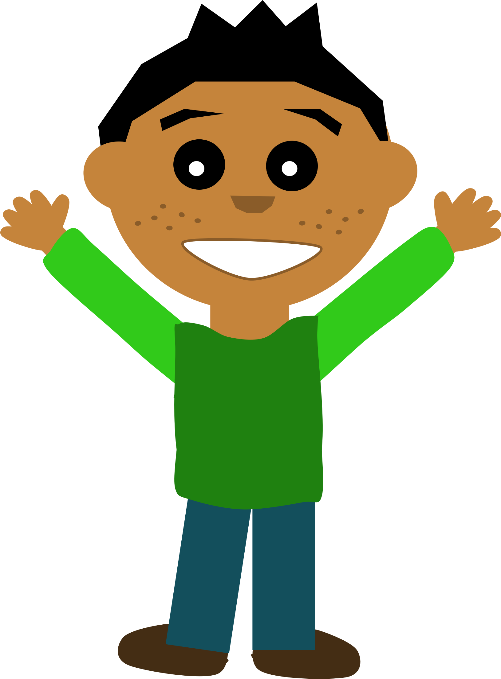 Clipart - Happy Guy Clipart - Happy Guy