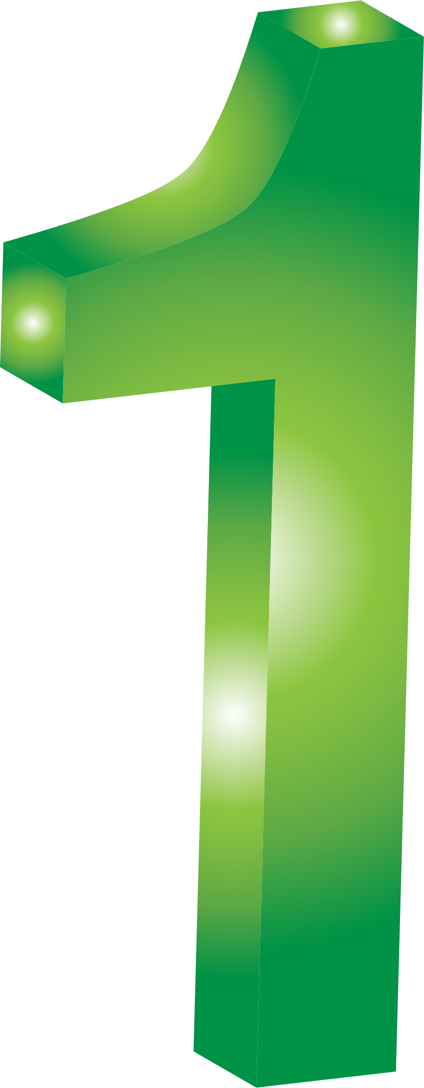Clipart one un 1