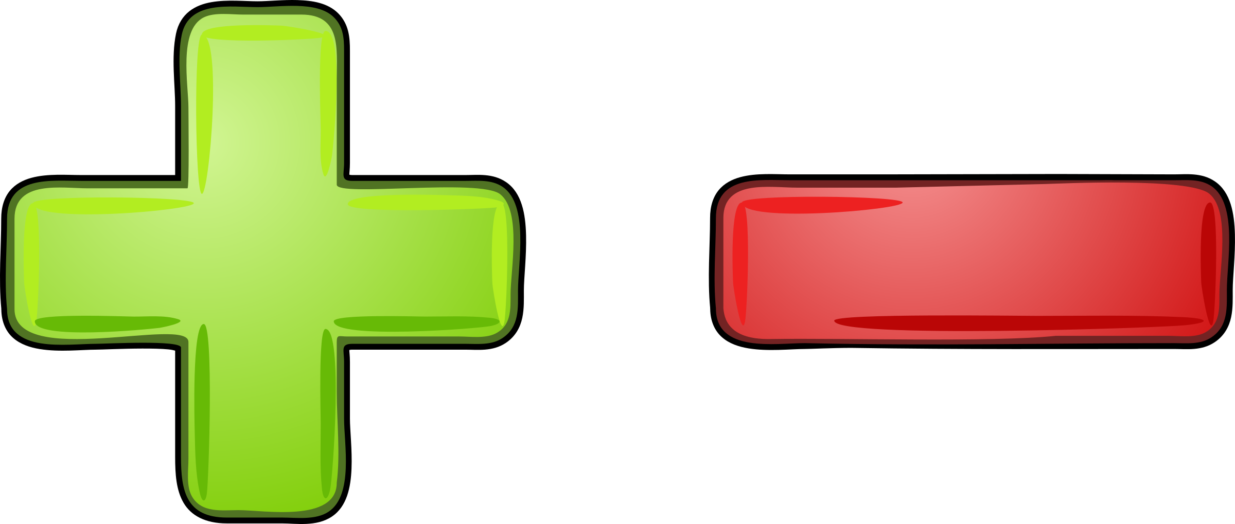 Clipart Plus Minus