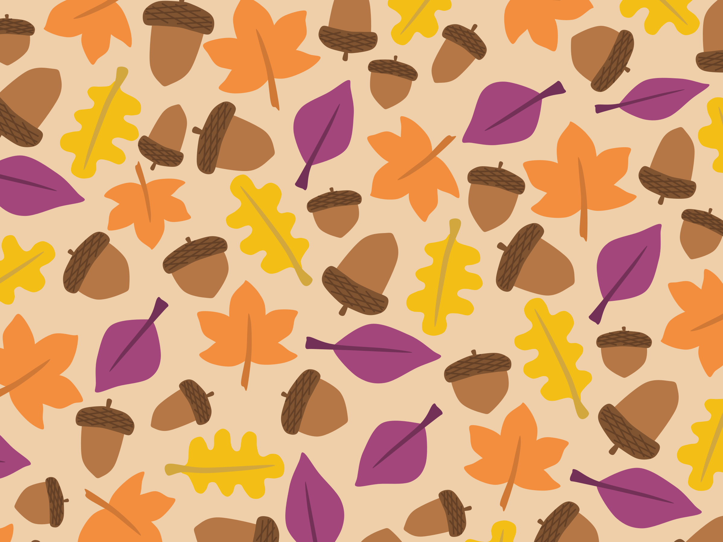 Clipart - Fall Pattern