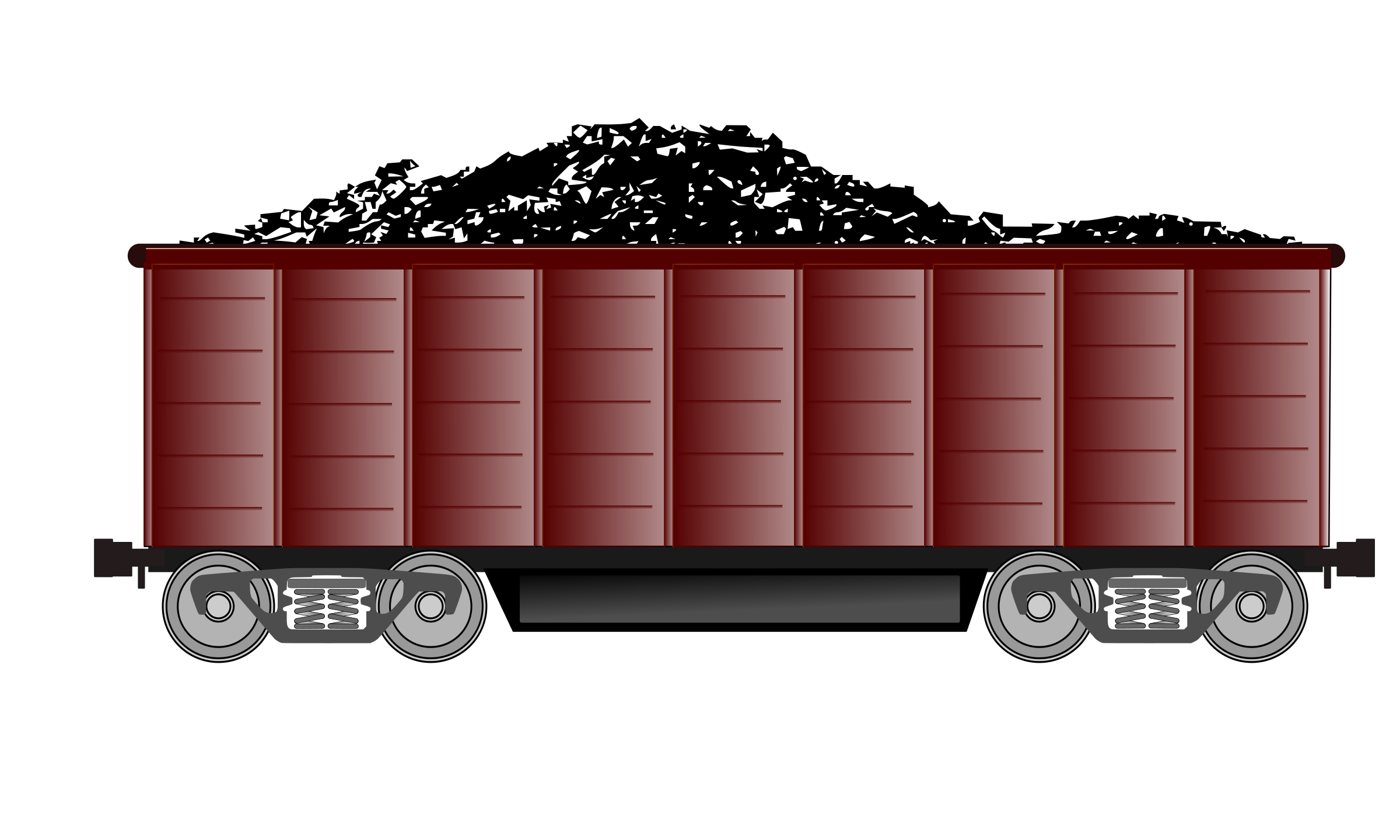 Clipart Coal Wagon