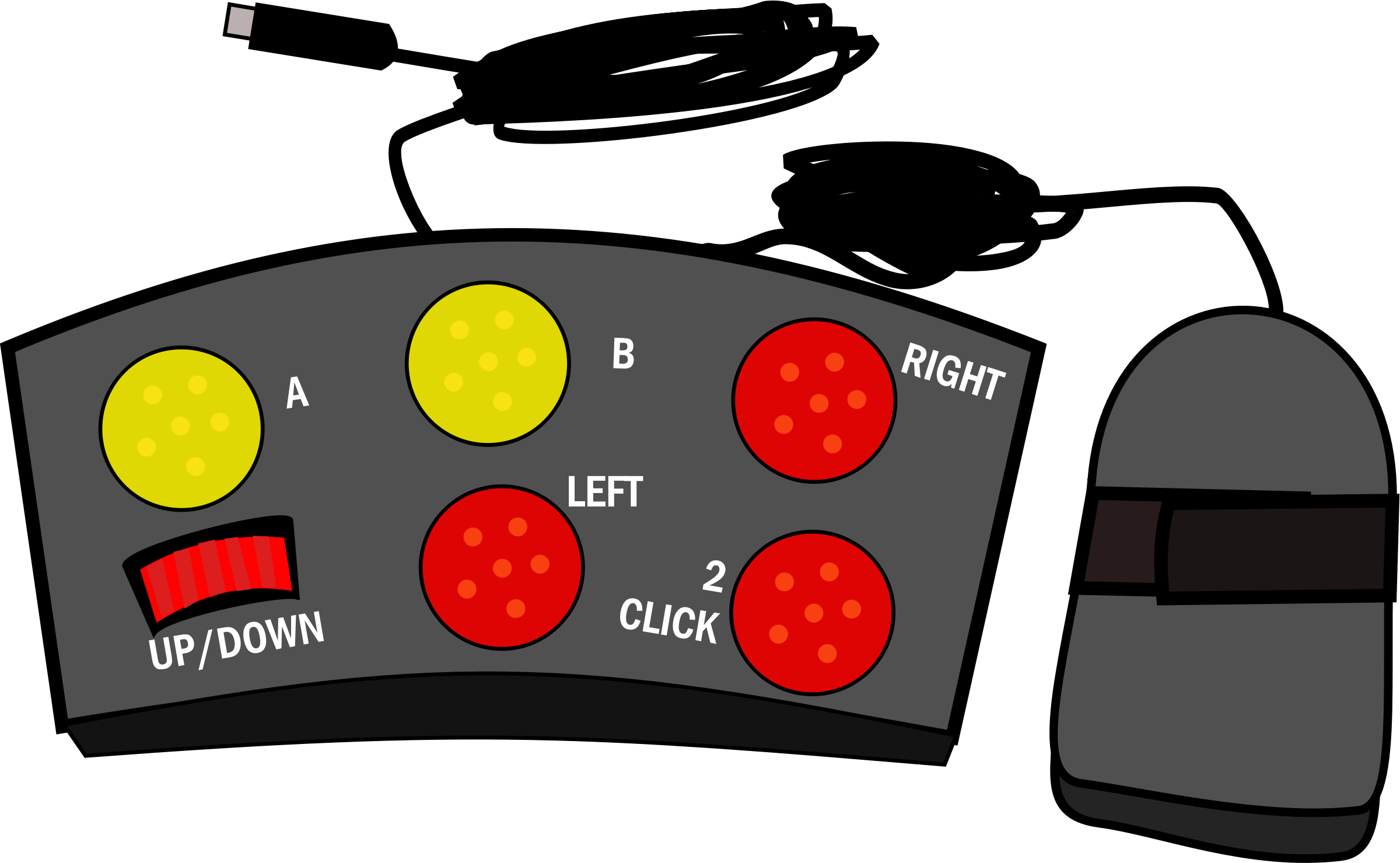 Clipart - Foot Mouse