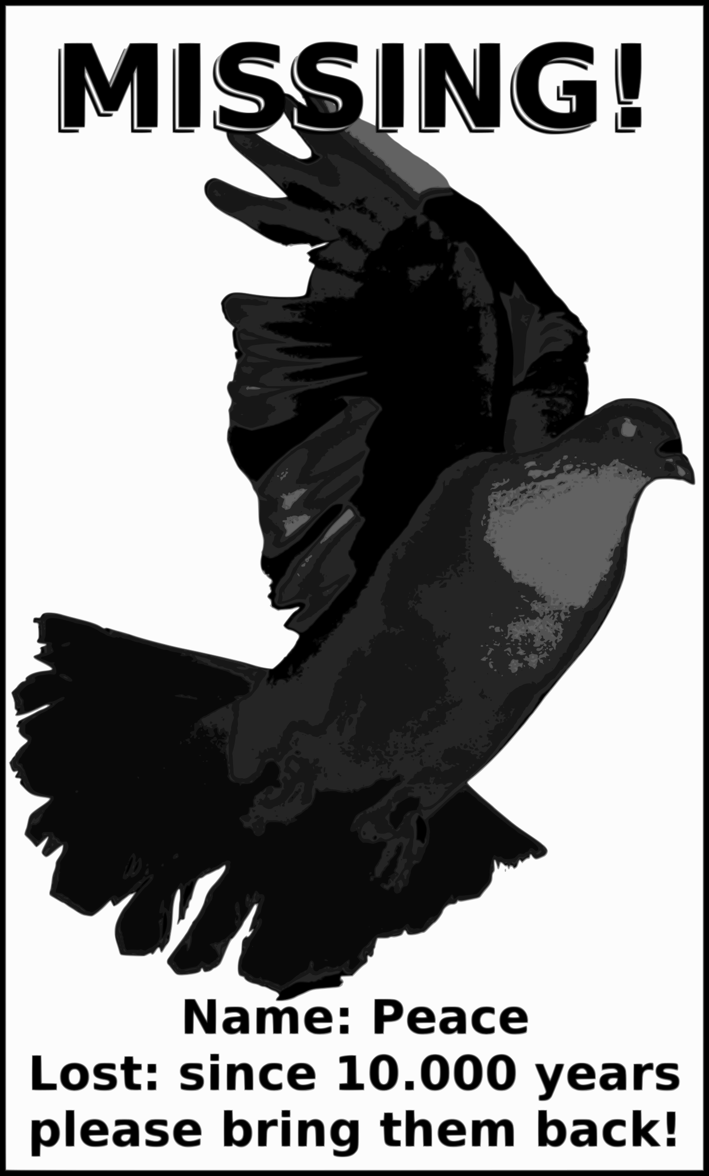 Clipart - missing peace! Clipart - missing peace!