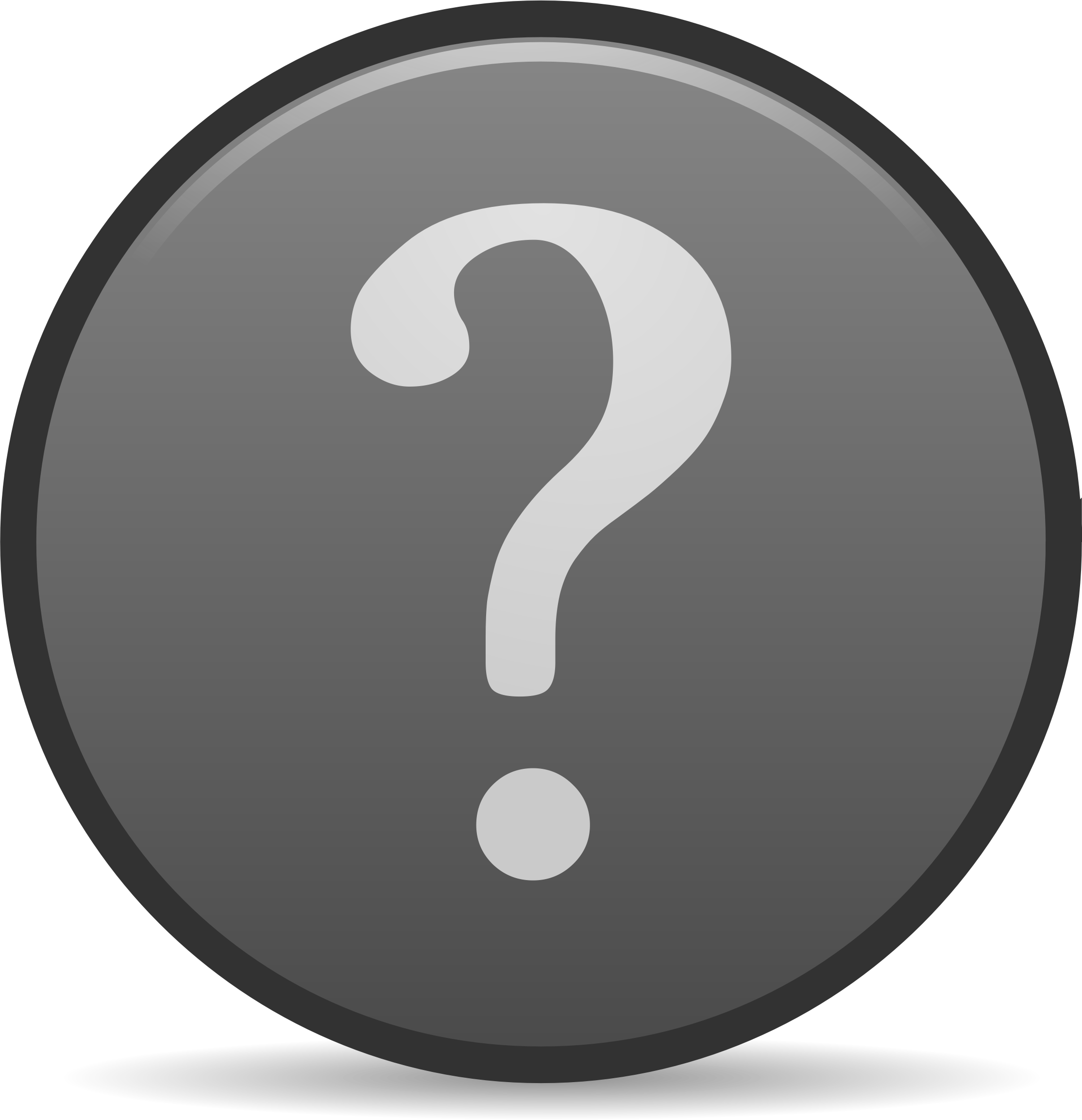 Clipart - Question Dialog Icon