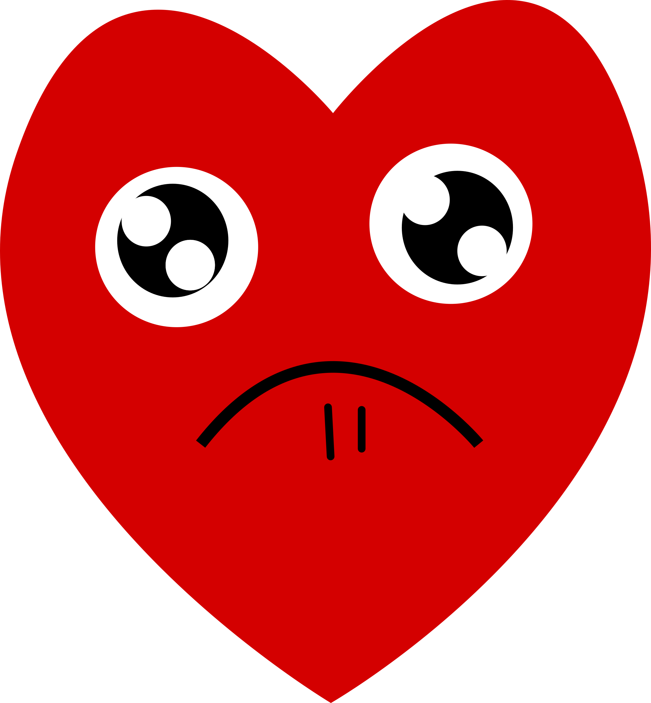 Clipart - Heart-Pitiful