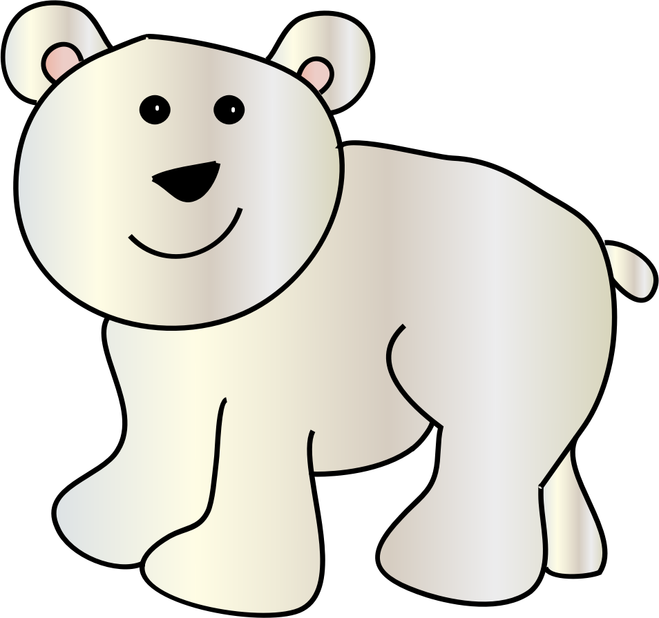Clipart - polar bear