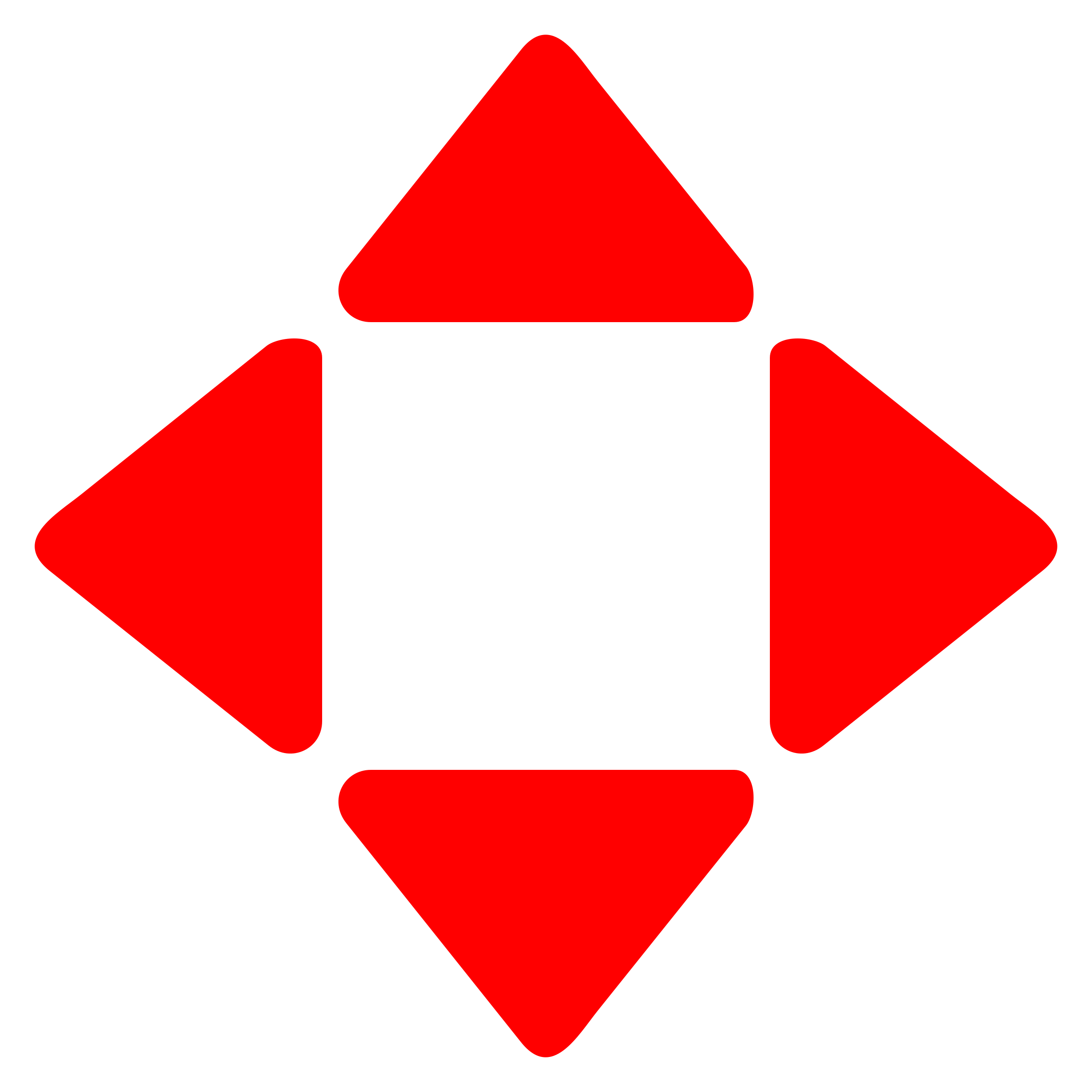 Clipart - red rounded arrows