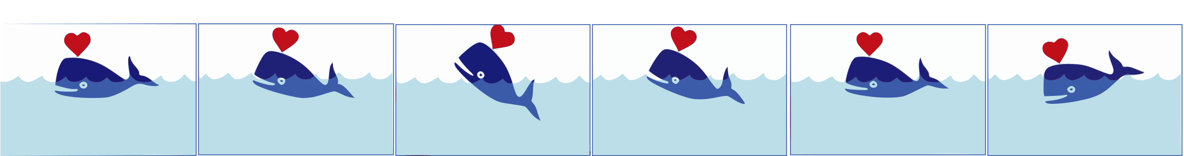 Clipart - Whale-animation-css-spritesheet