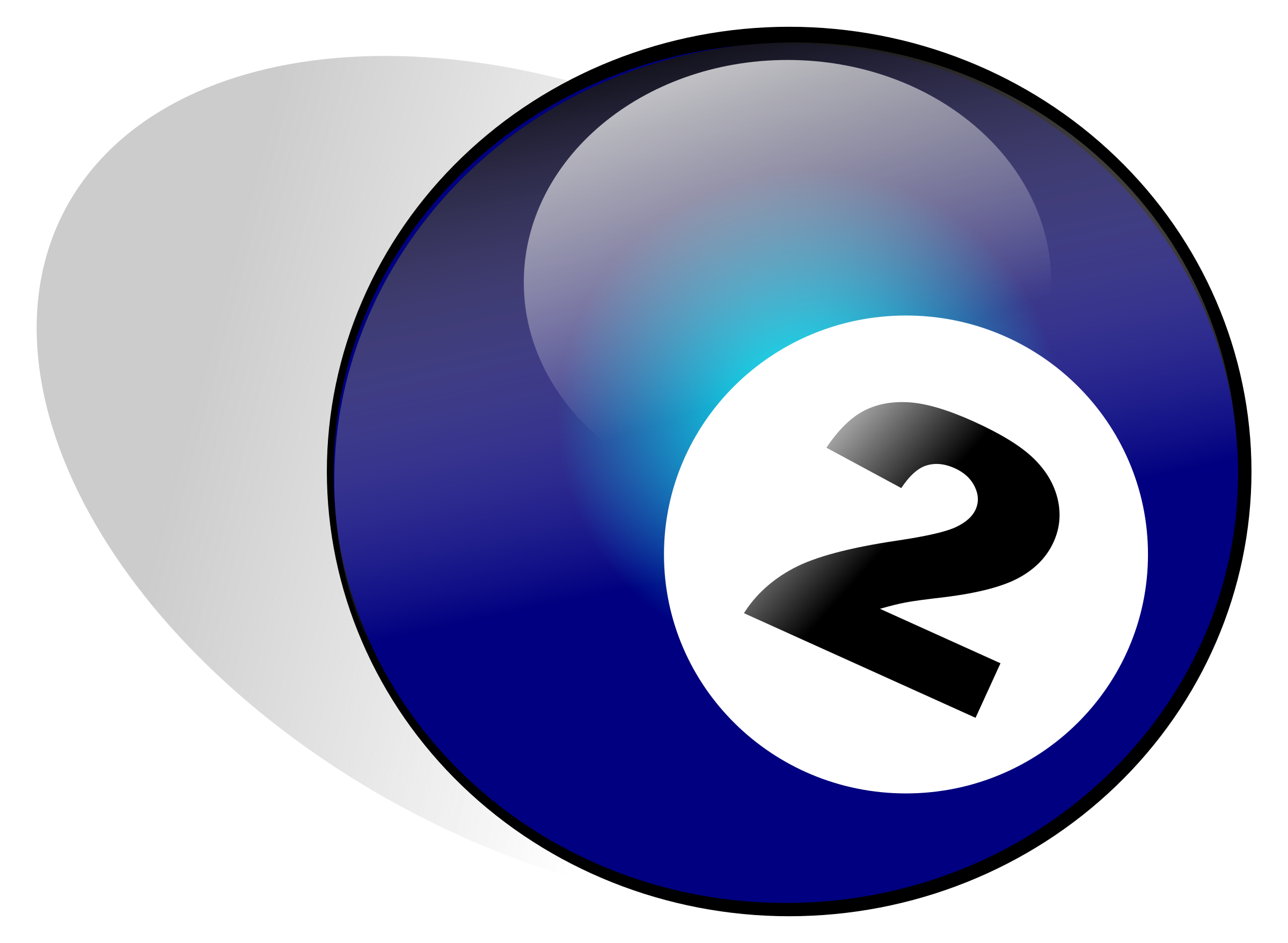 Clipart Two Ball 9638