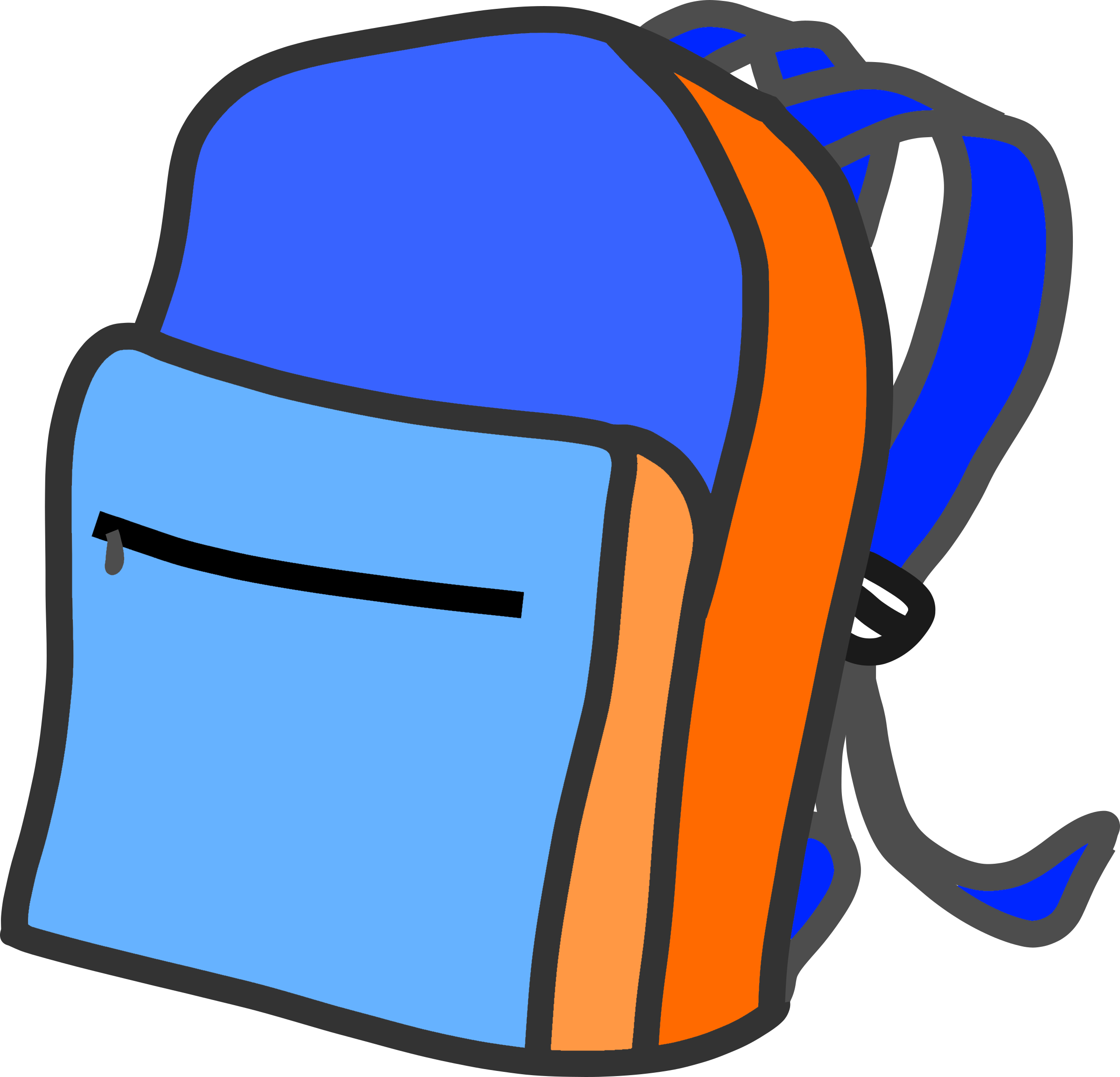 Clipart School Backpack