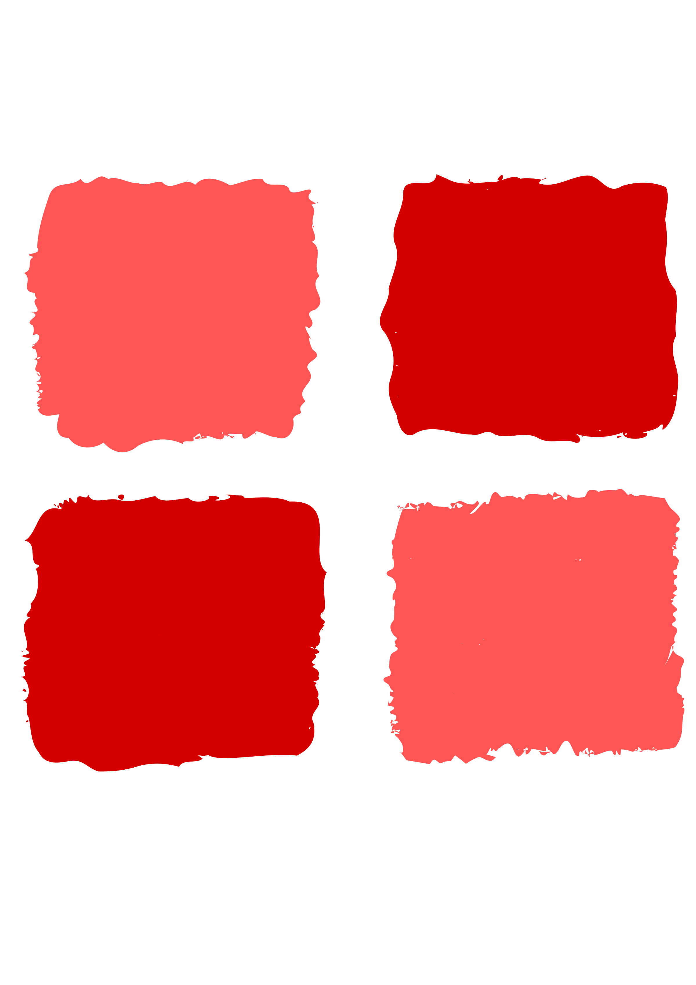 Clipart - Red squares 1