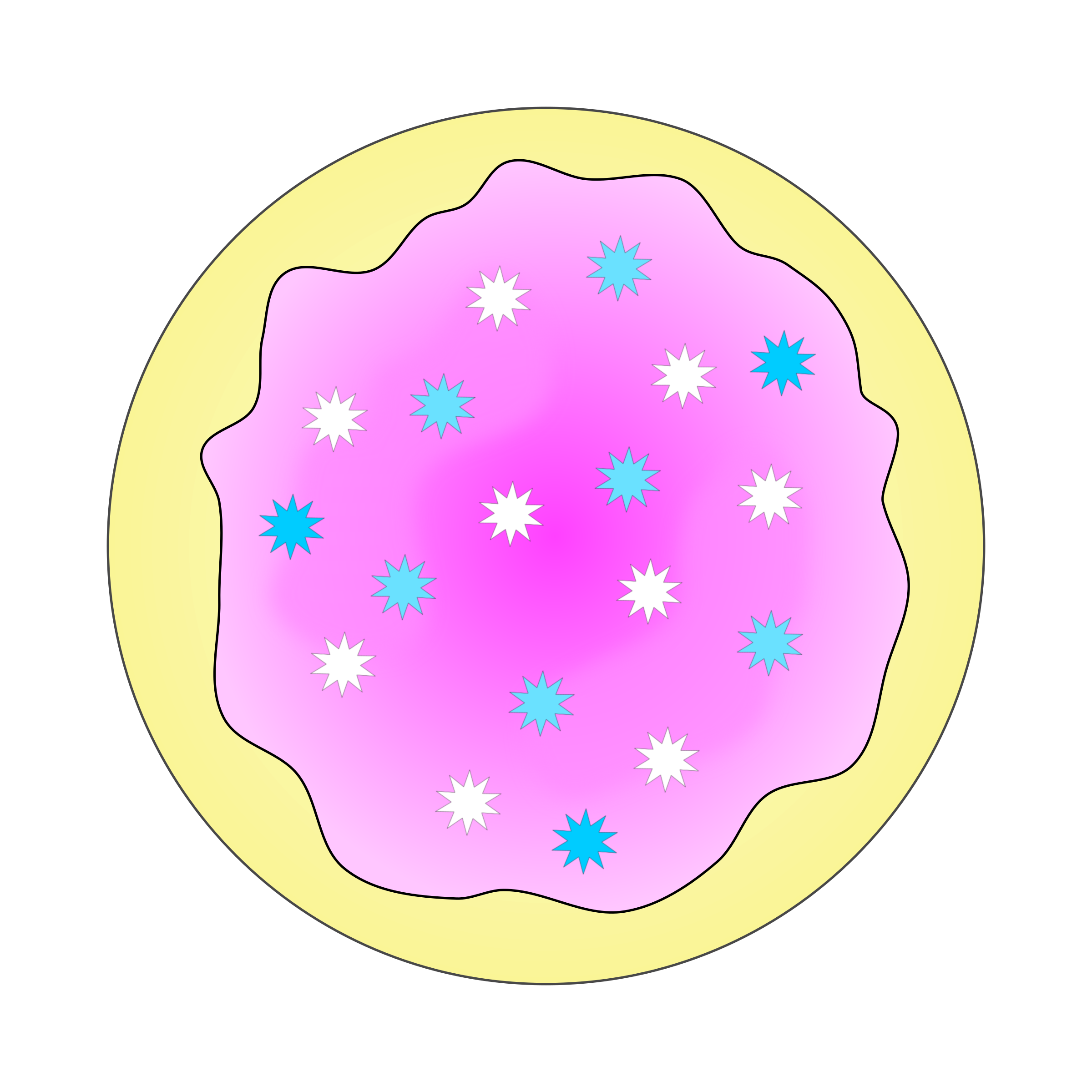 Clipart - Pink Sugar Cookie