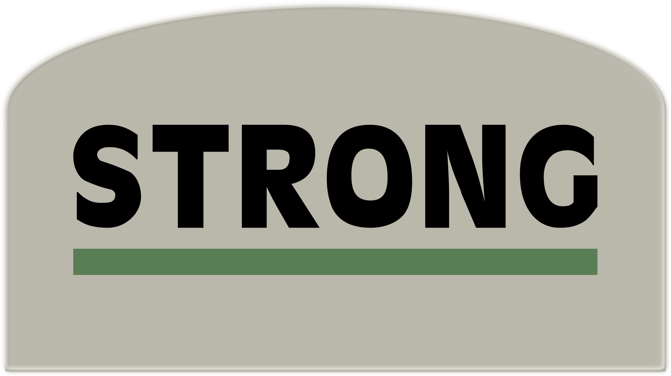 Clipart - 'Strong' sign