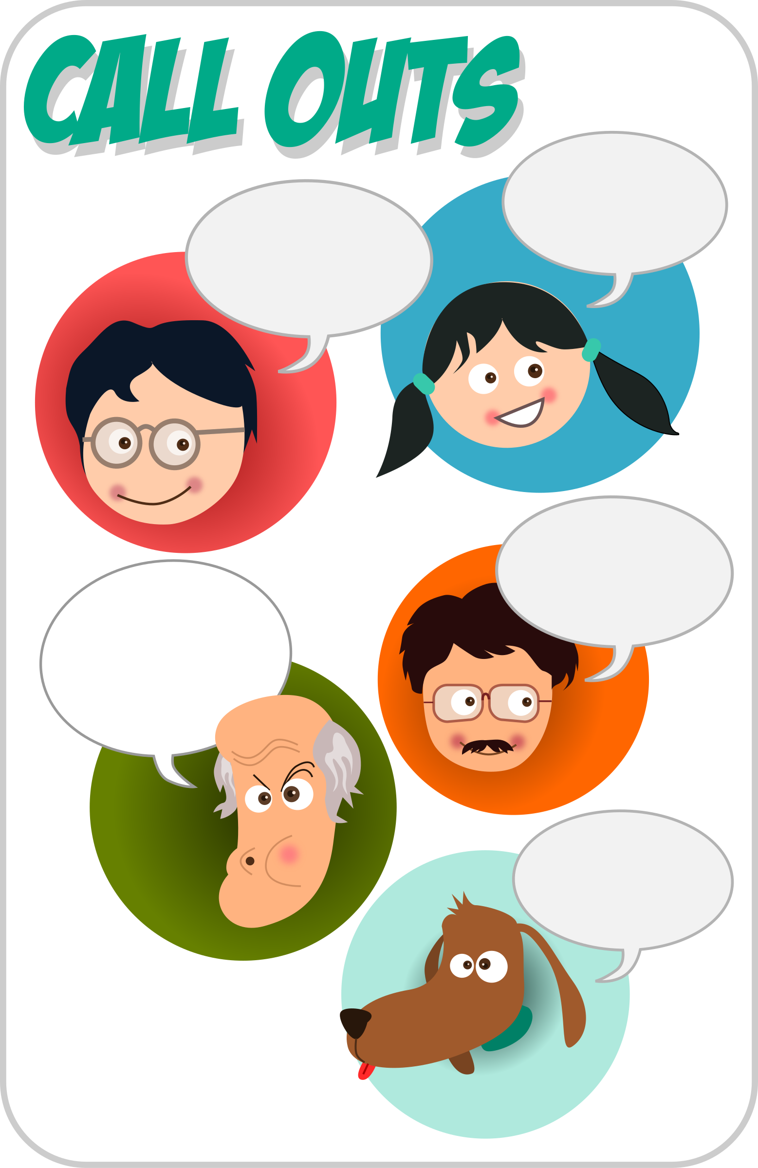 Clipart - Call Outs