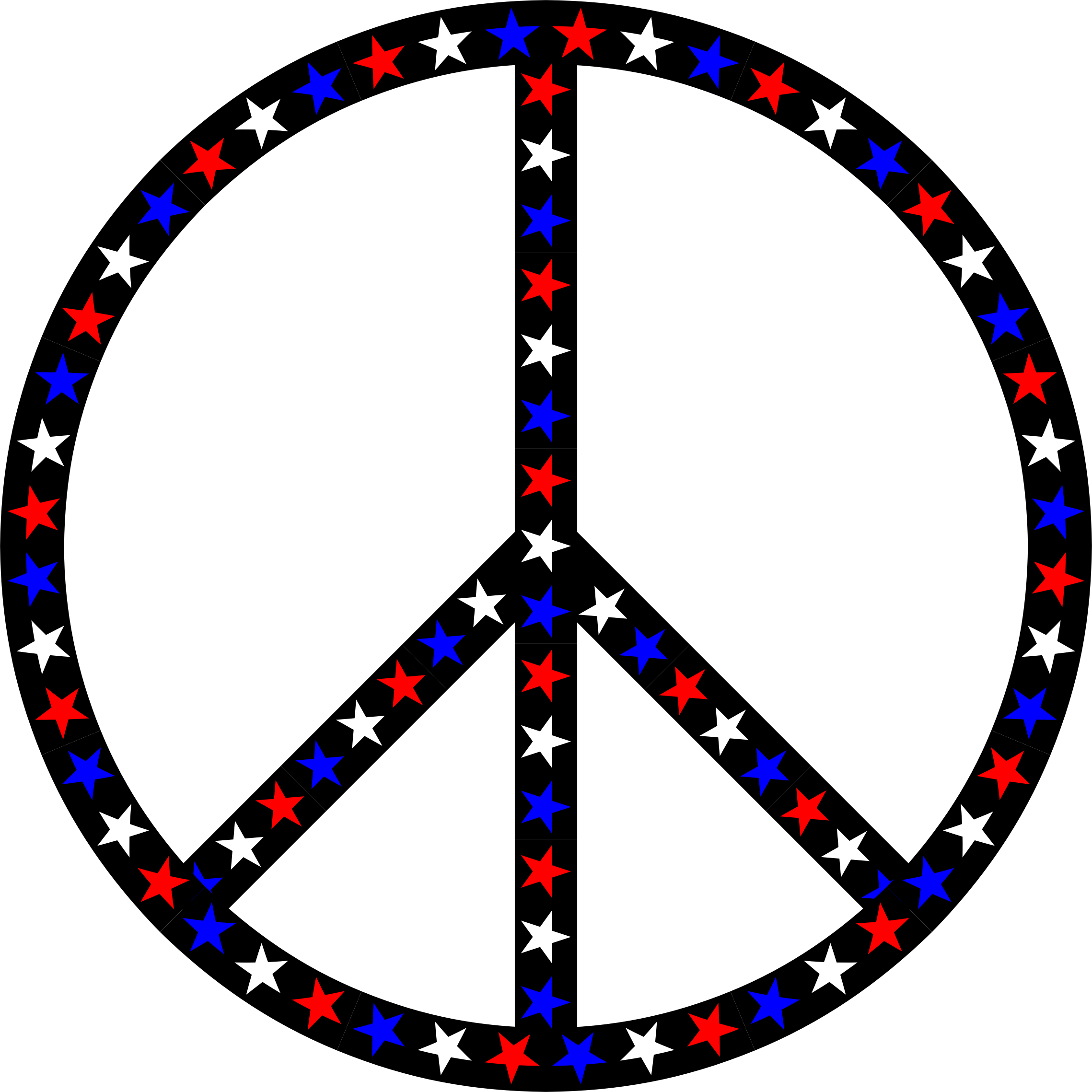 Red White And Blue Peace Sign Images at Jake Spragg blog