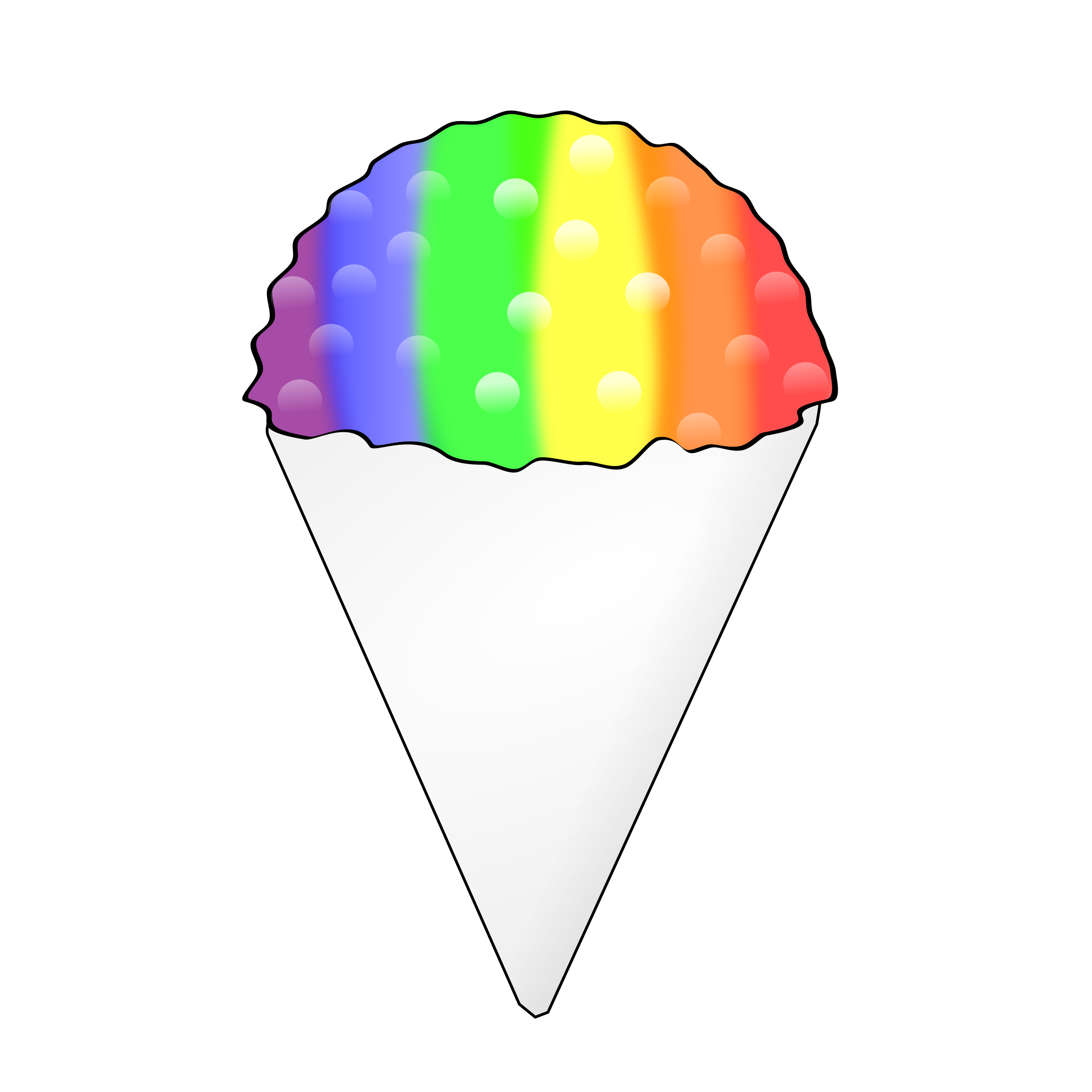 Clipart - Hawaiian Shaved Ice