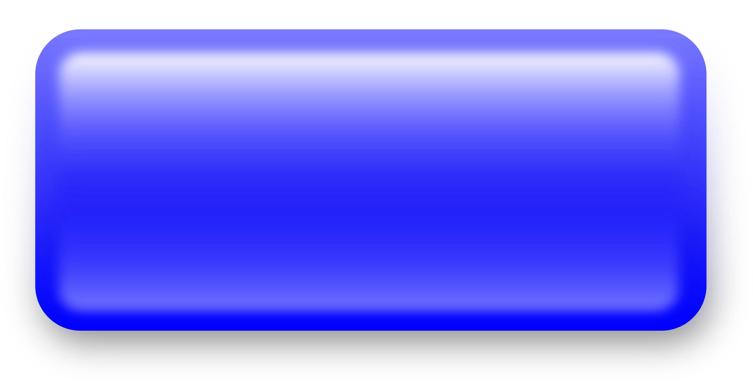 Clipart Blue 3D Rectangle