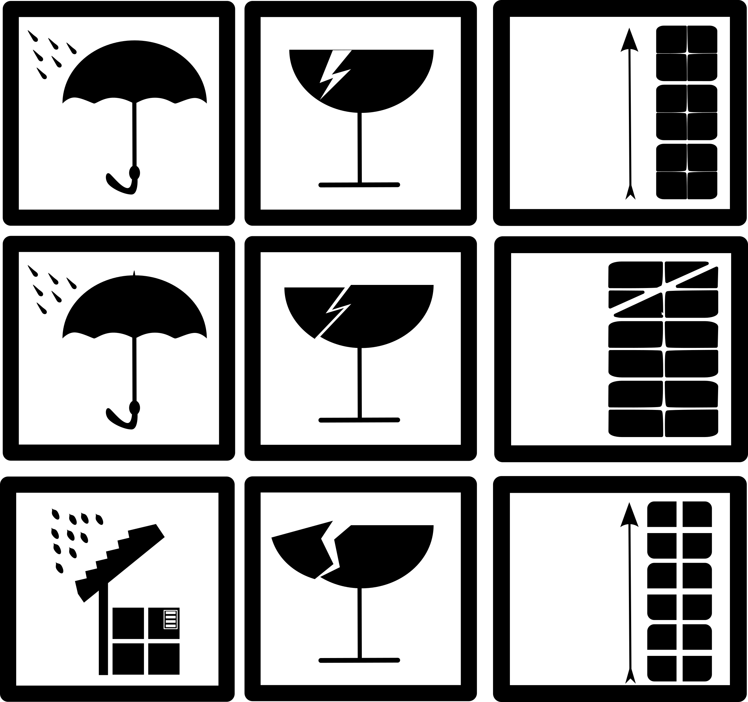 Clipart - pictograms