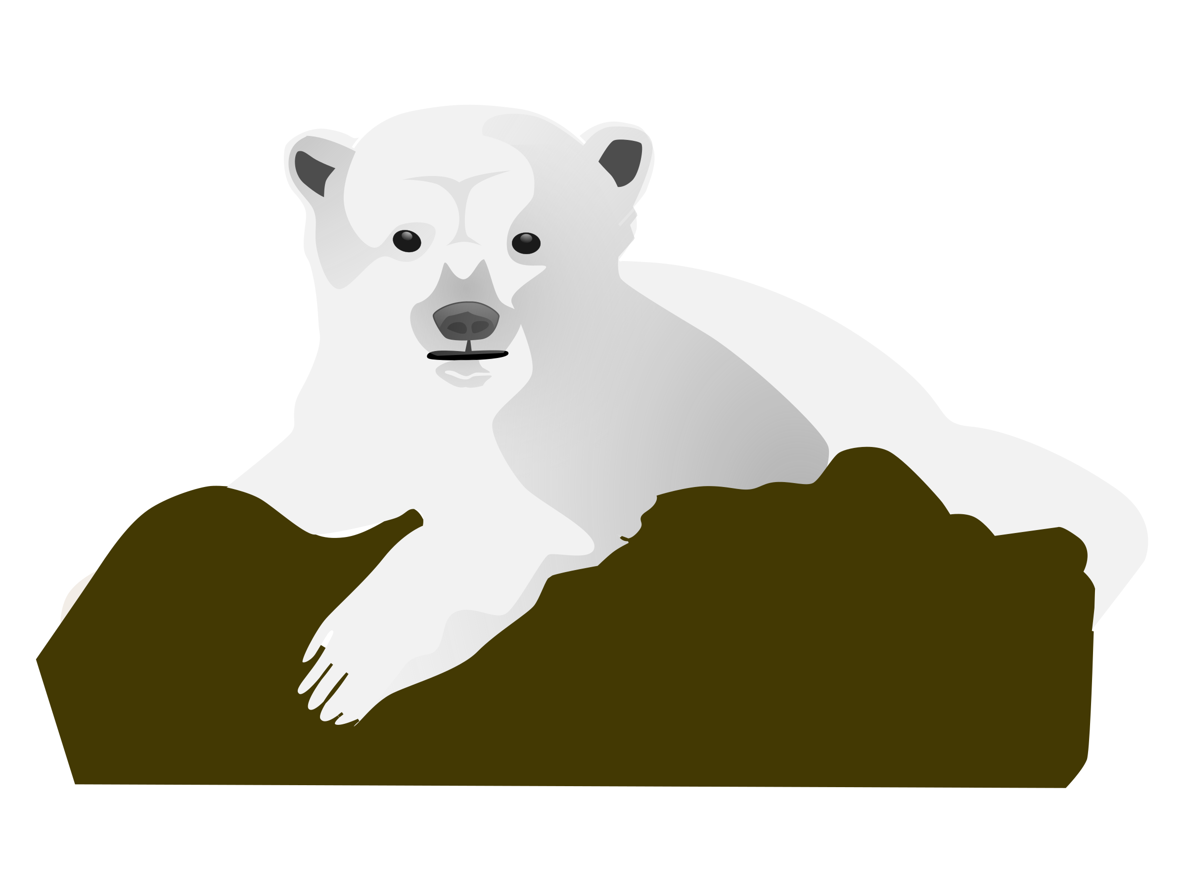 Clipart - Knut the Polar Bear