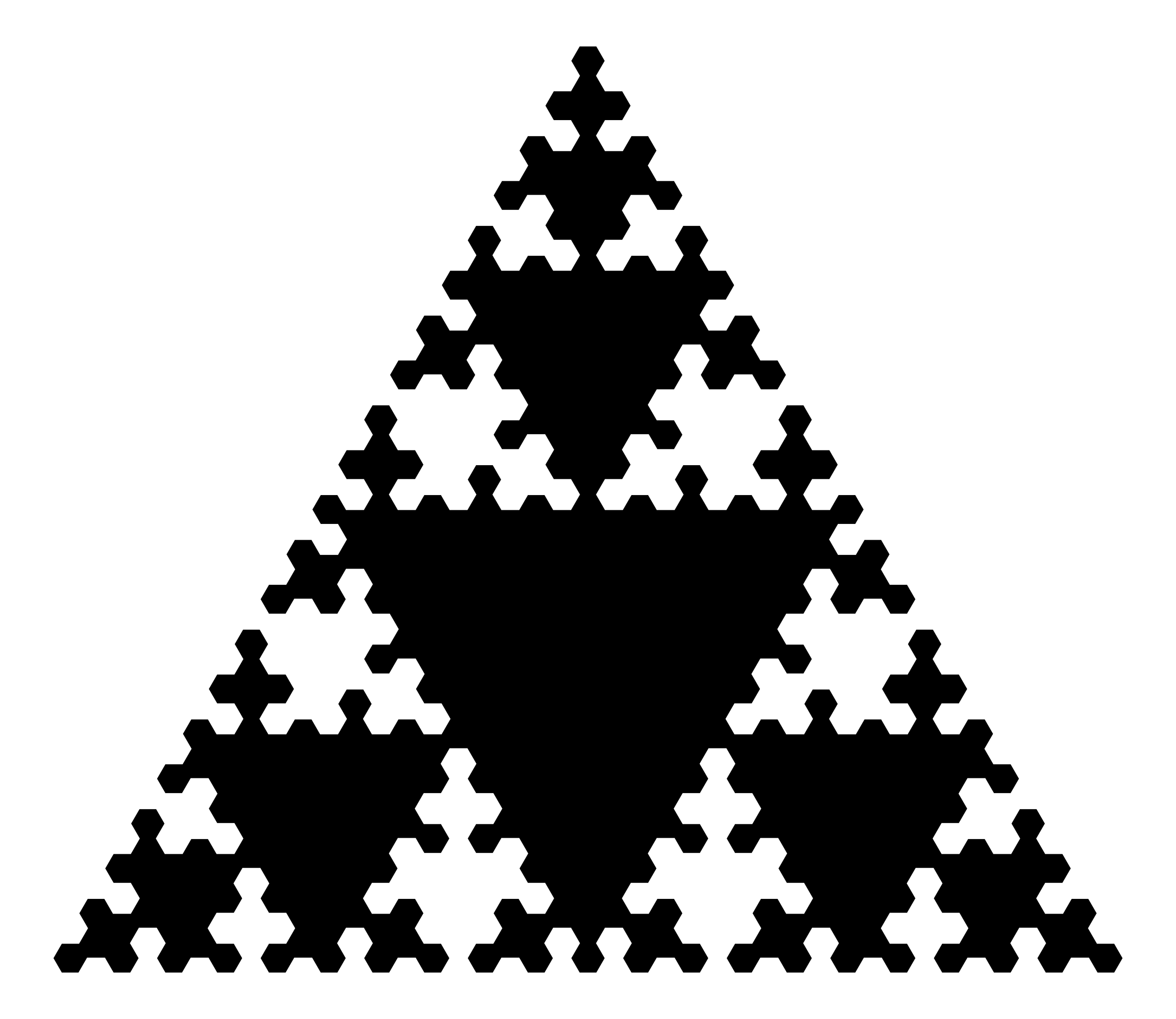 Clipart - Sierpinskis Triangle