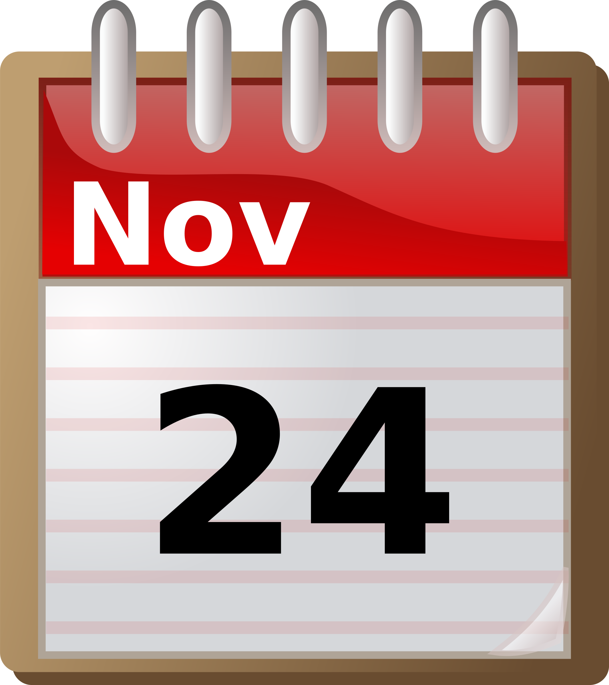 Clipart Spiral calendar Clipart Spiral calendar