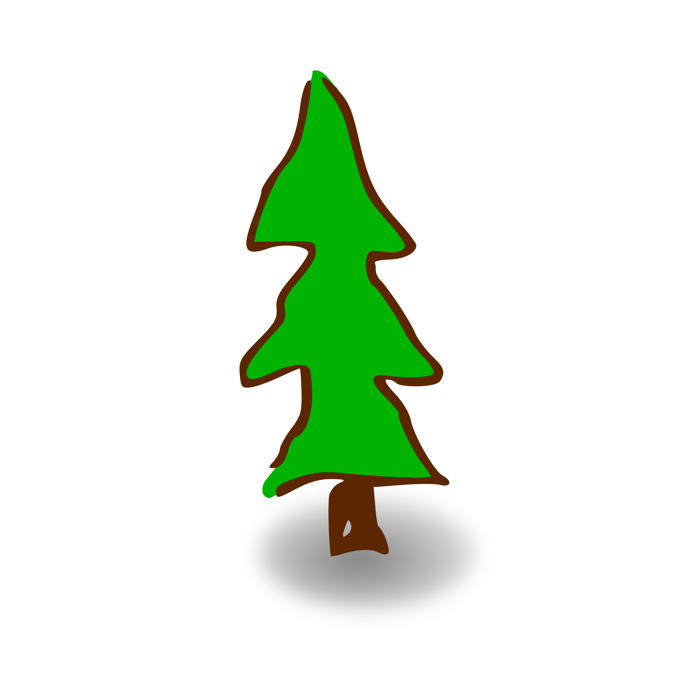 Clipart - RPG map symbols: tree