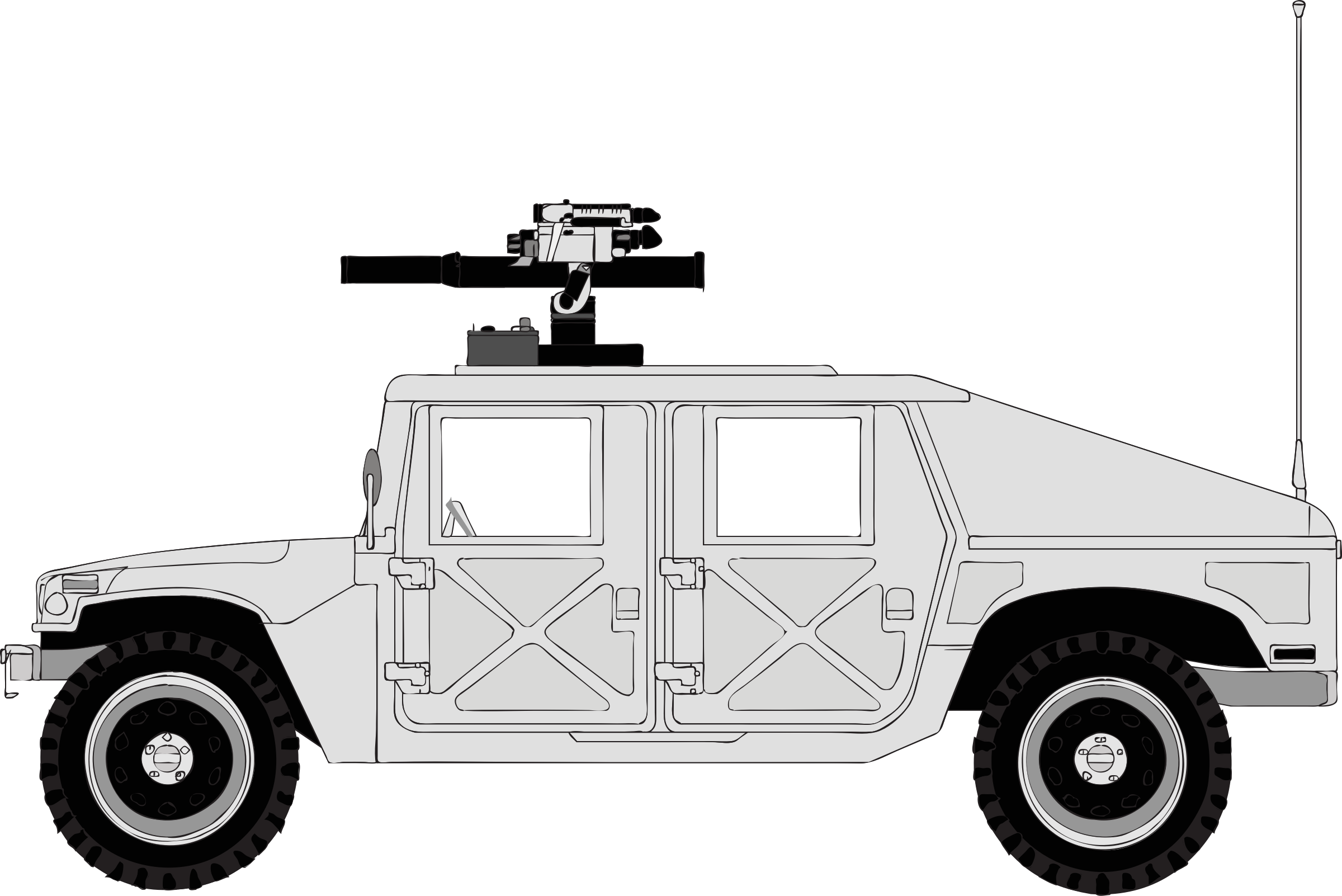 Clipart - Humvee 2