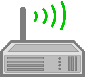 openclipart圖庫：Wireless Router
