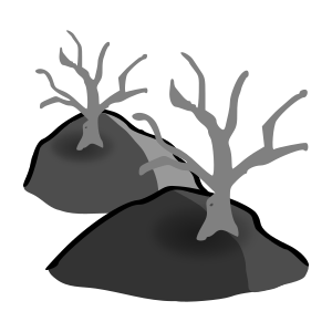 openclipart圖庫：Dead Forest Hills