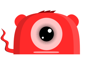 openclipart圖庫：Red Oso