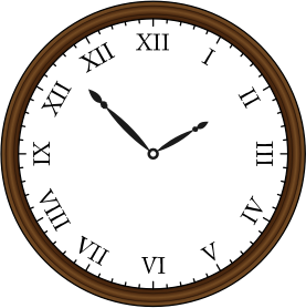 openclipart圖庫：A Retro Clock