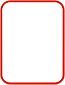Clipart - Red Neon Border